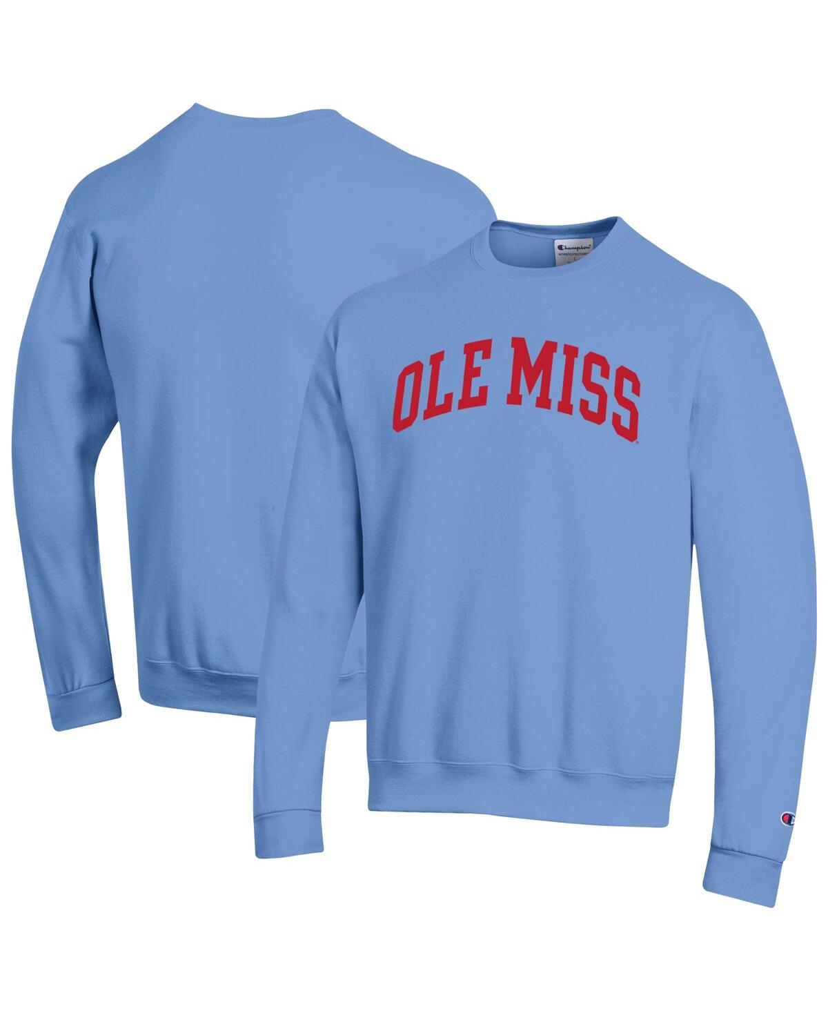Click here for Champion Mens Powder Blue Ole Miss Rebels Basic Ar... prices