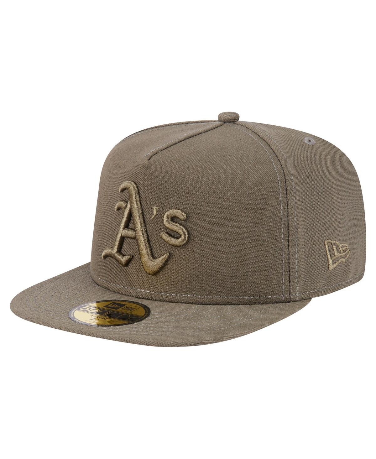 Click here for New Era Mens Olive Athletics Color Pack A-Frame 59... prices