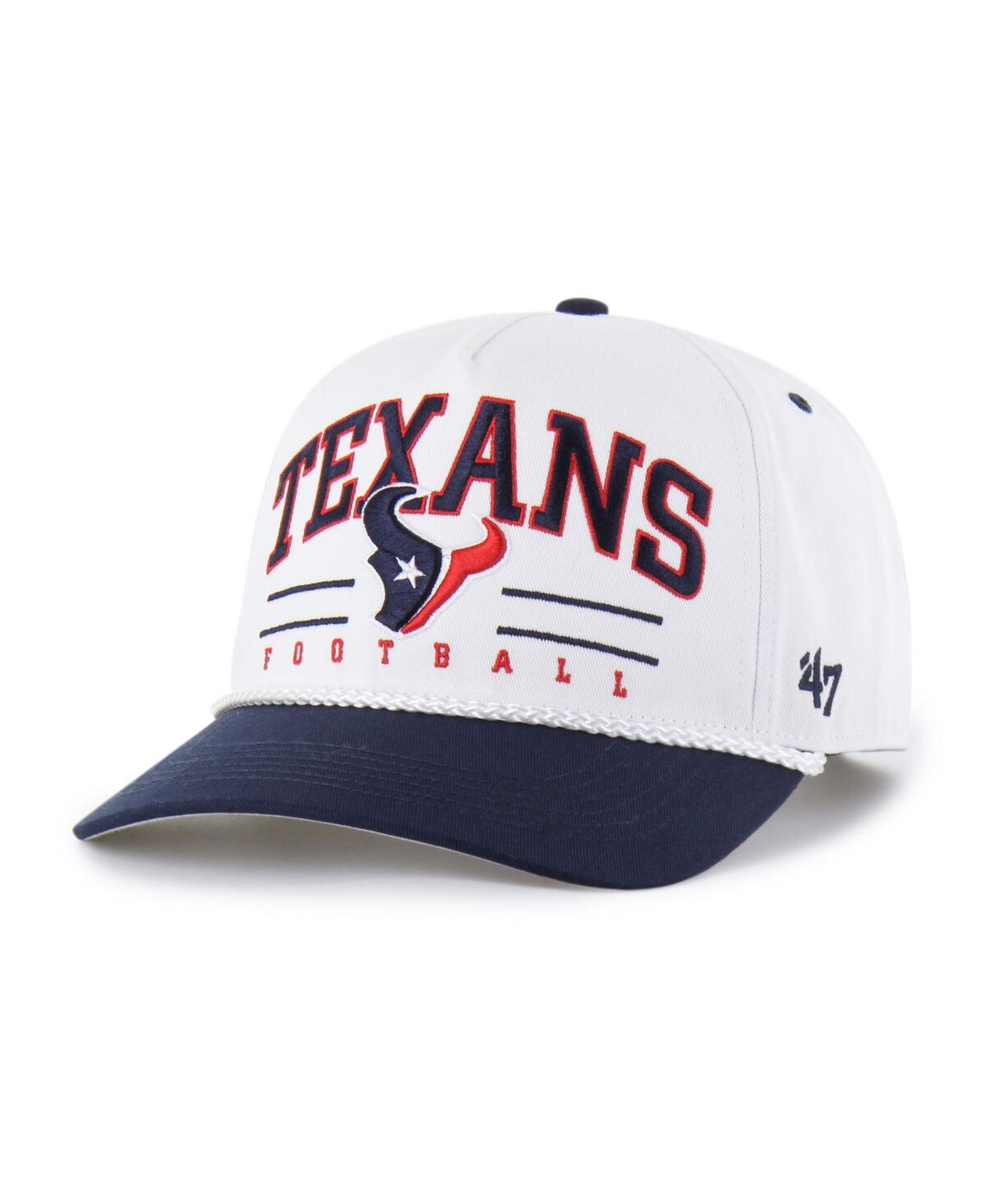 Click here for 47 Brand Mens White/Navy Houston Texans Roscoe Two... prices