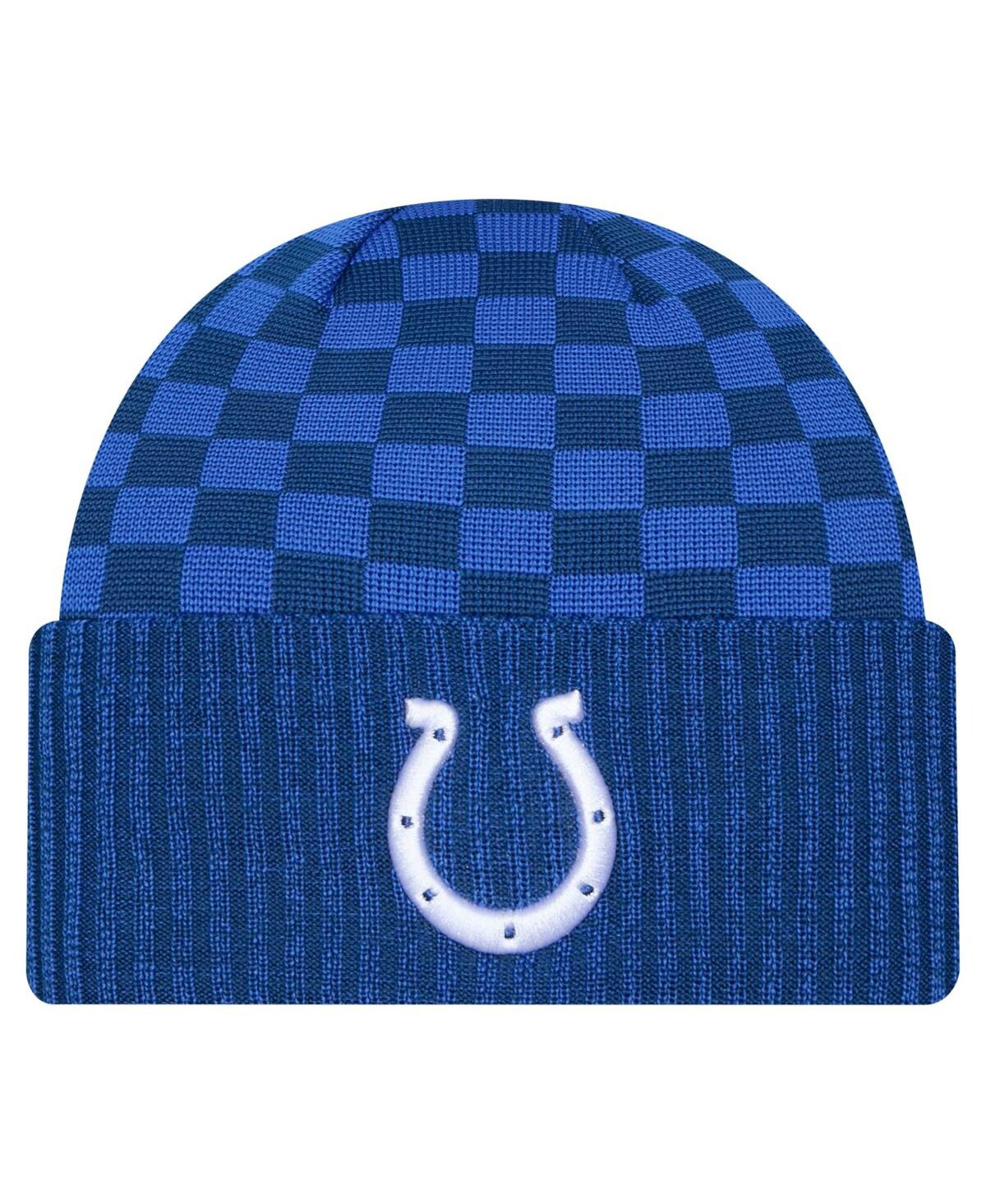 Click here for New Era Mens Royal Indianapolis Colts Checkered Cu... prices