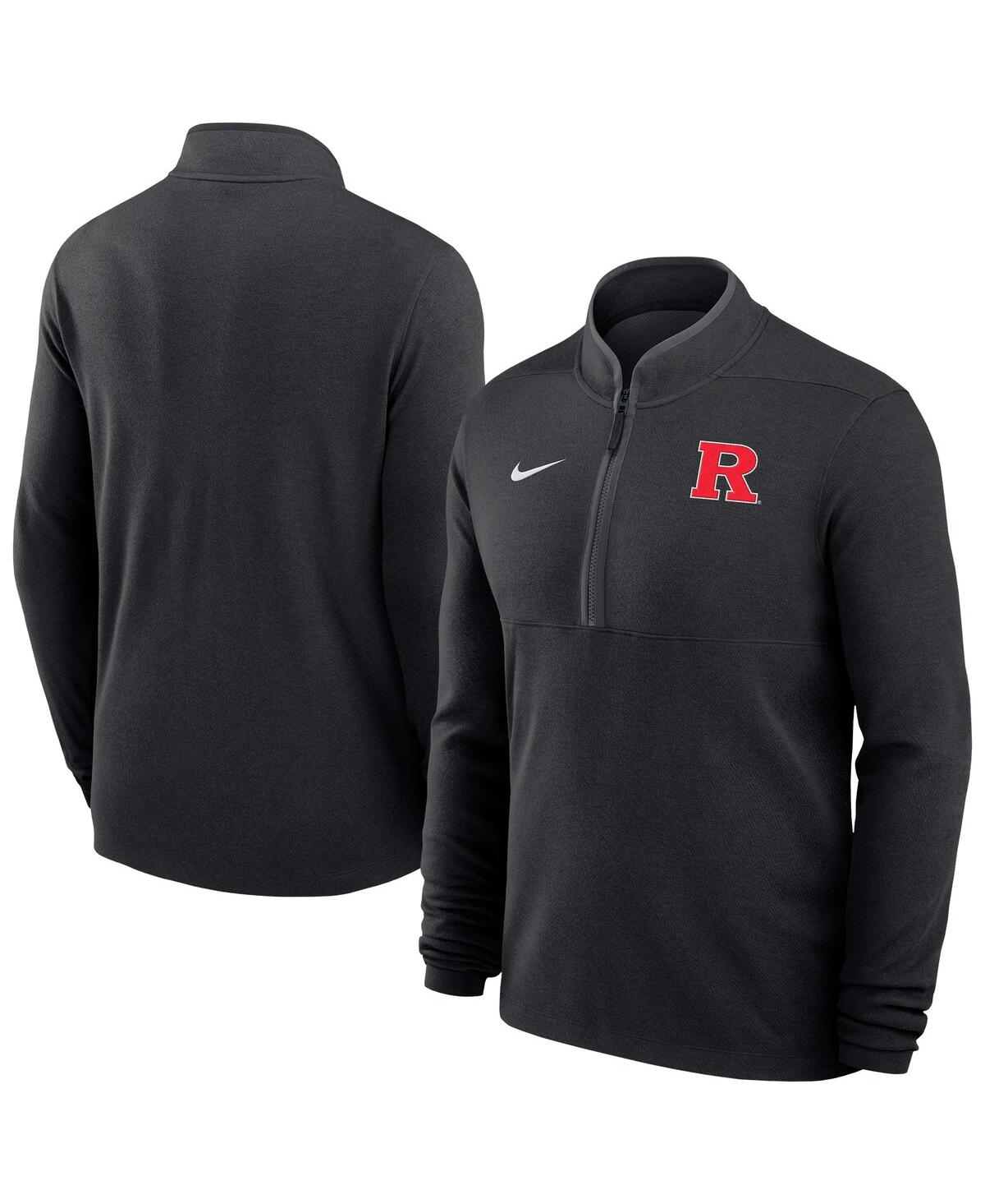 Click here for Nike Mens Black Rutgers Scarlet Knights Dri-fit Vi... prices