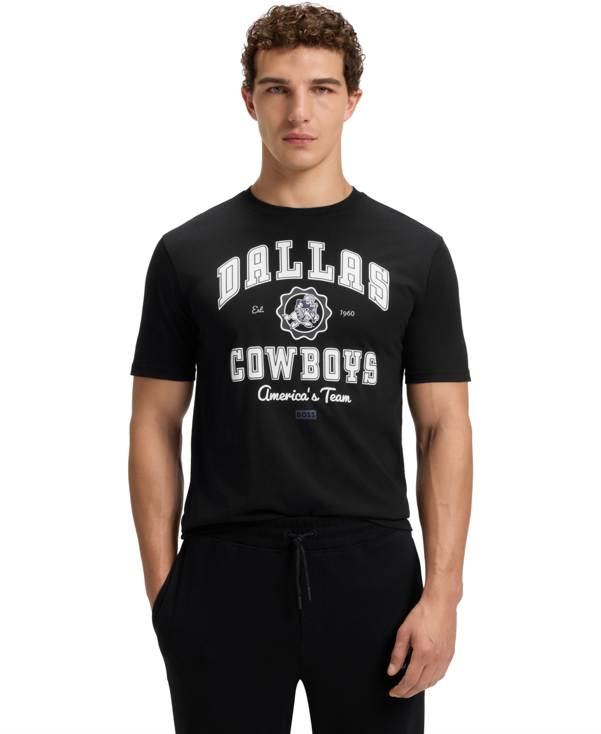 Click here for Boss x Dallas Cowboys Relaxed Fit Logo T-Shirt - B... prices