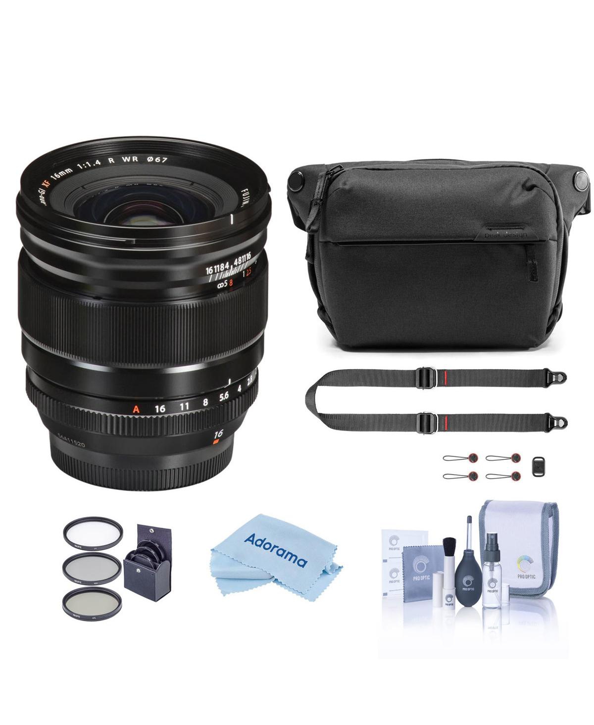 Click here for Fujifilm Xf 16mm f/1.4 R Wr Lens  Bundle with Peak... prices