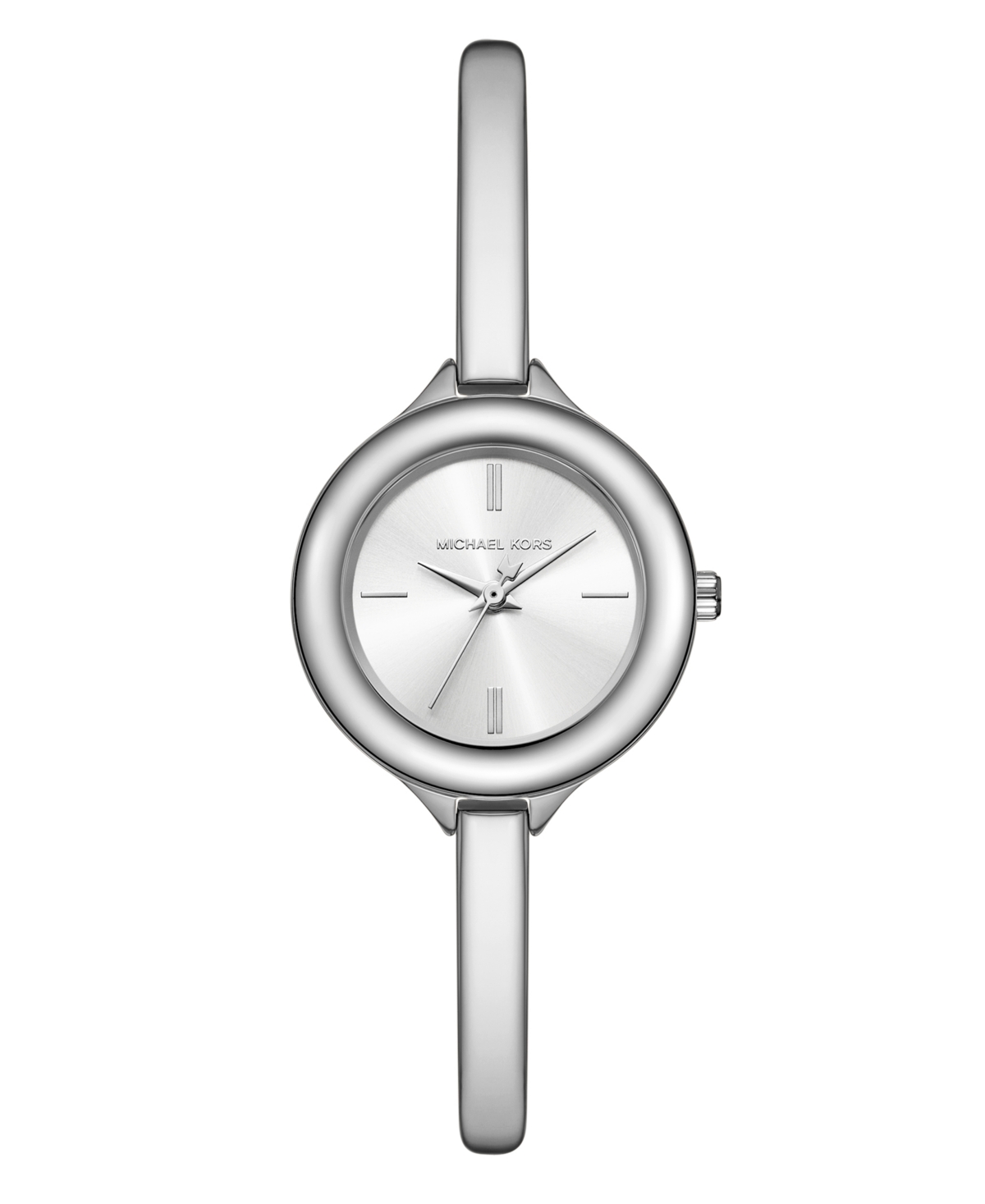 Click here for Michael Kors WomensÂ Izzy Three-Hand Silver-Tone S... prices