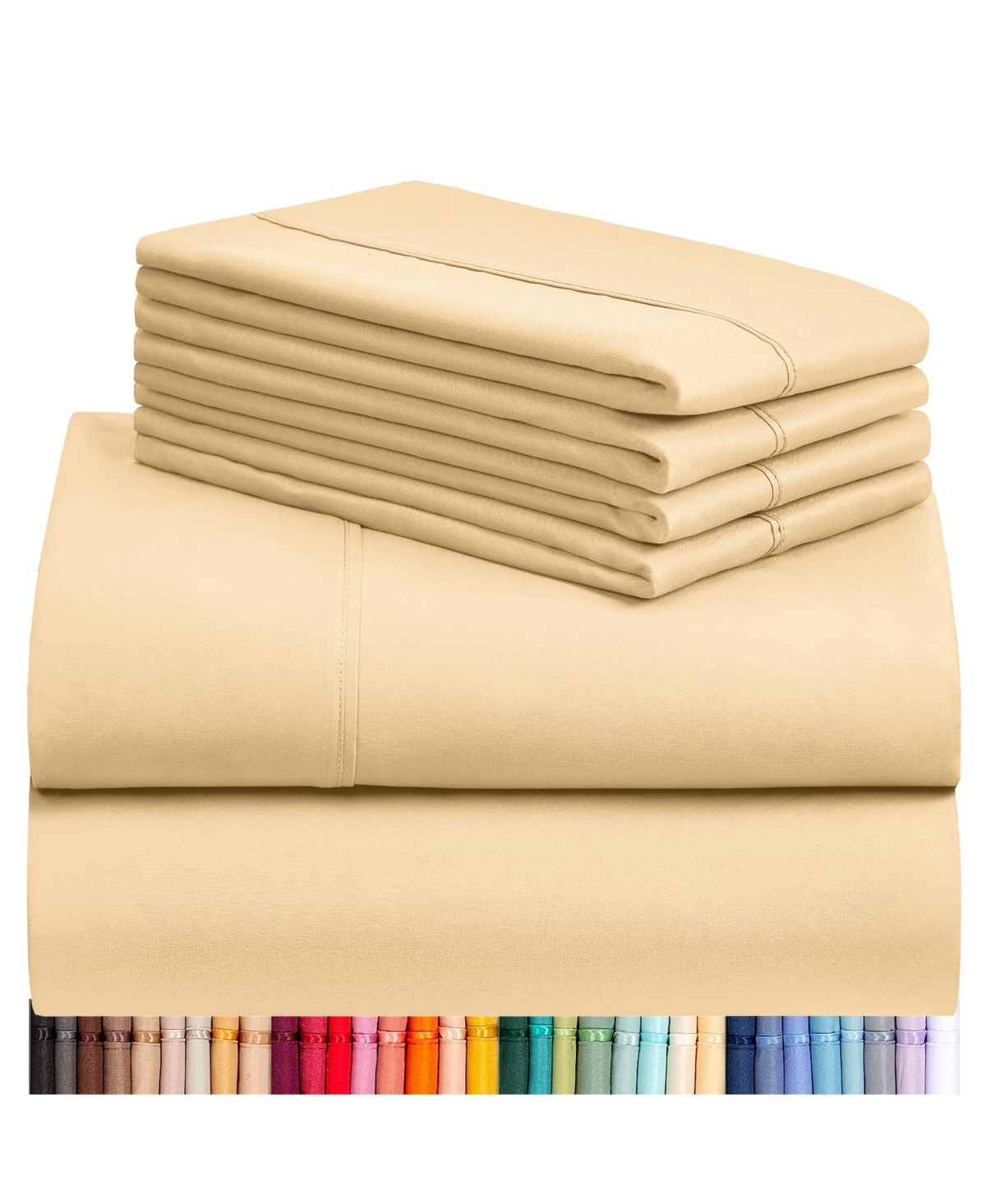 Click here for 4PC Silky Soft Cooling Deep Pocket Performance She... prices