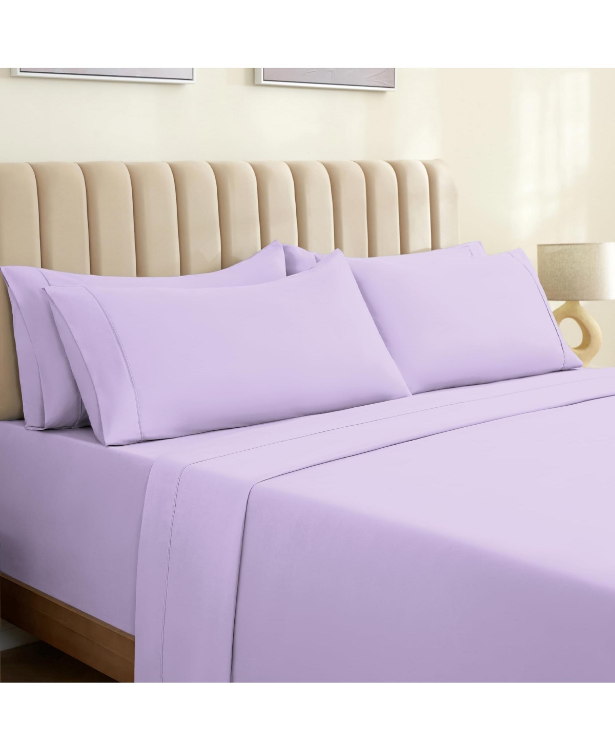 Click here for 4PC Silky Soft Cooling Deep Pocket Performance She... prices