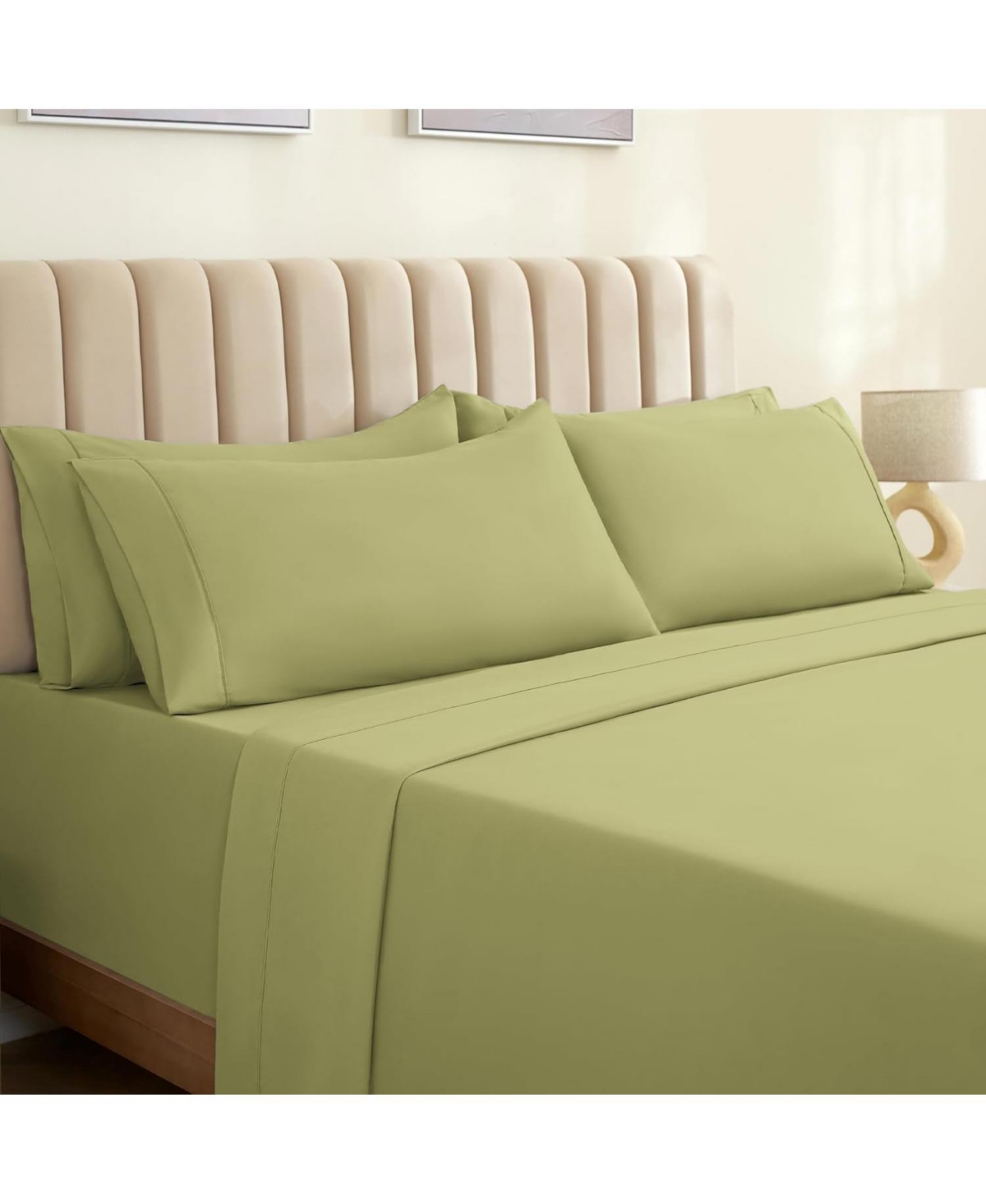 Click here for 4PC Silky Soft Cooling Deep Pocket Performance She... prices