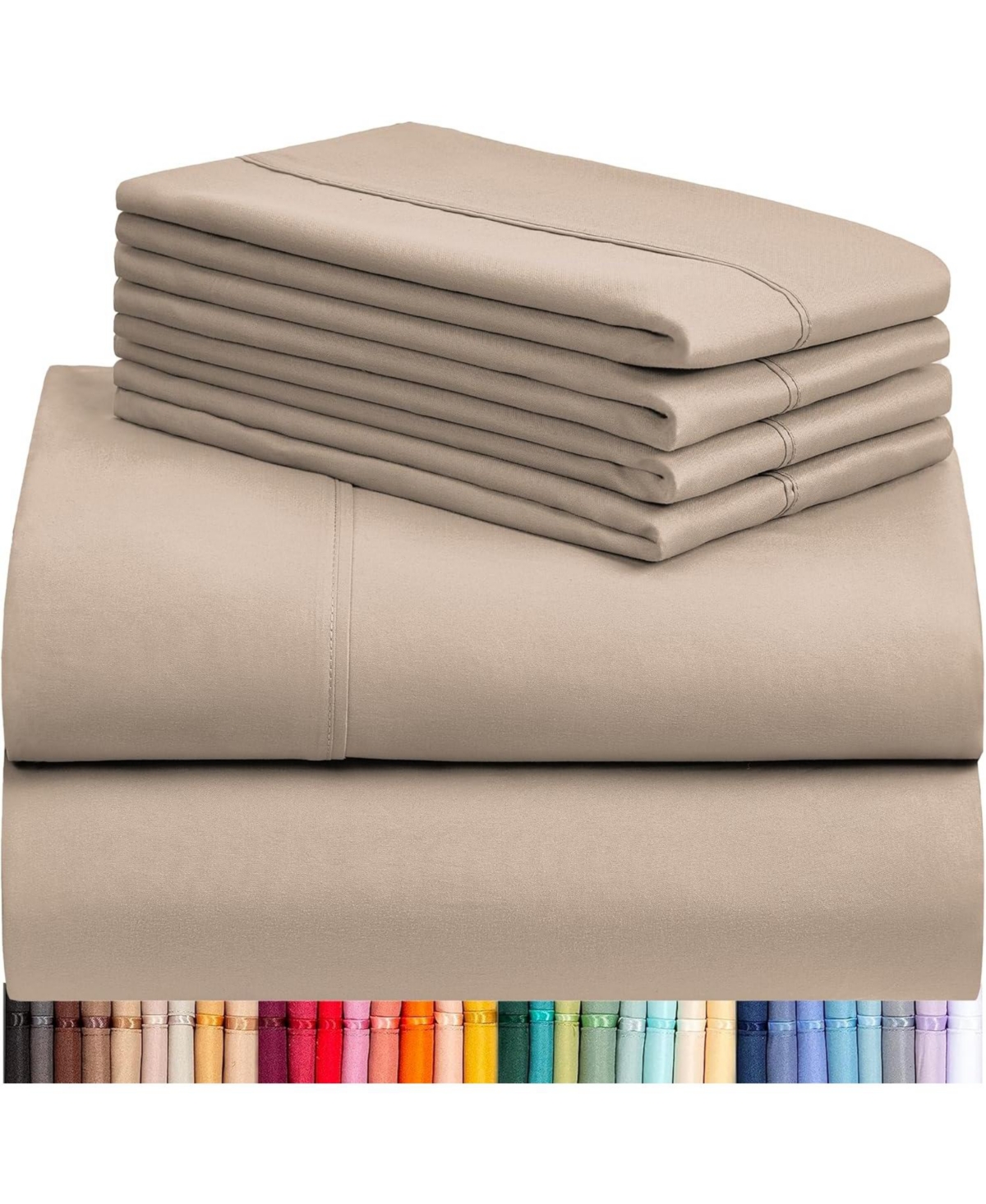 Click here for 4PC Silky Soft Cooling Deep Pocket Performance She... prices