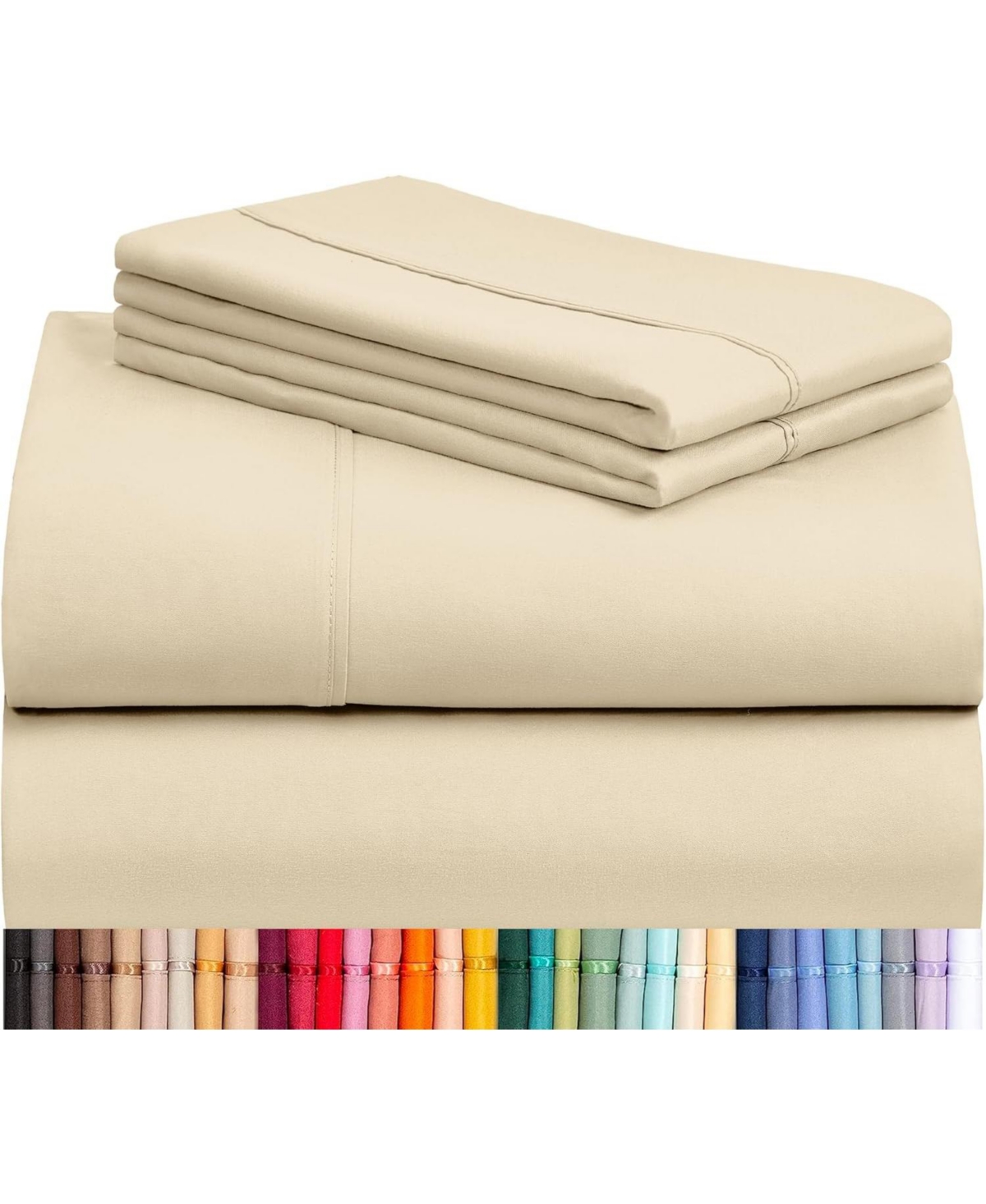 Click here for 4PC Silky Soft Cooling Deep Pocket Performance She... prices