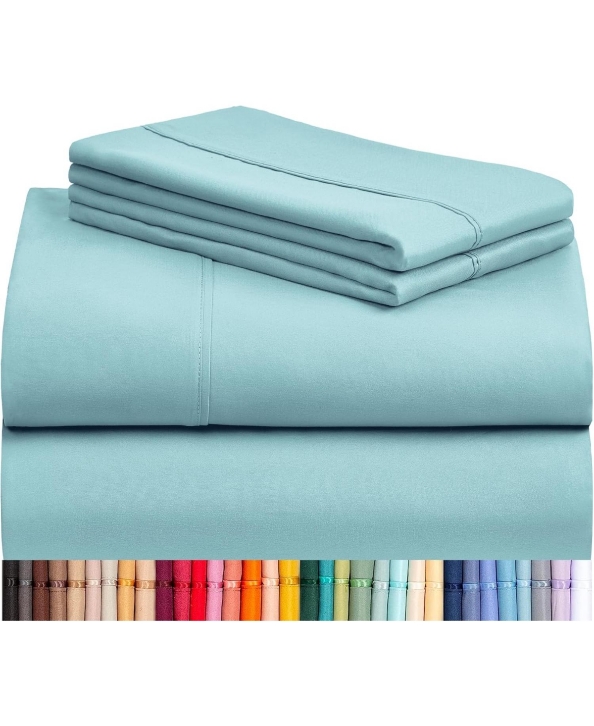 Click here for 4PC Silky Soft Cooling Deep Pocket Performance She... prices