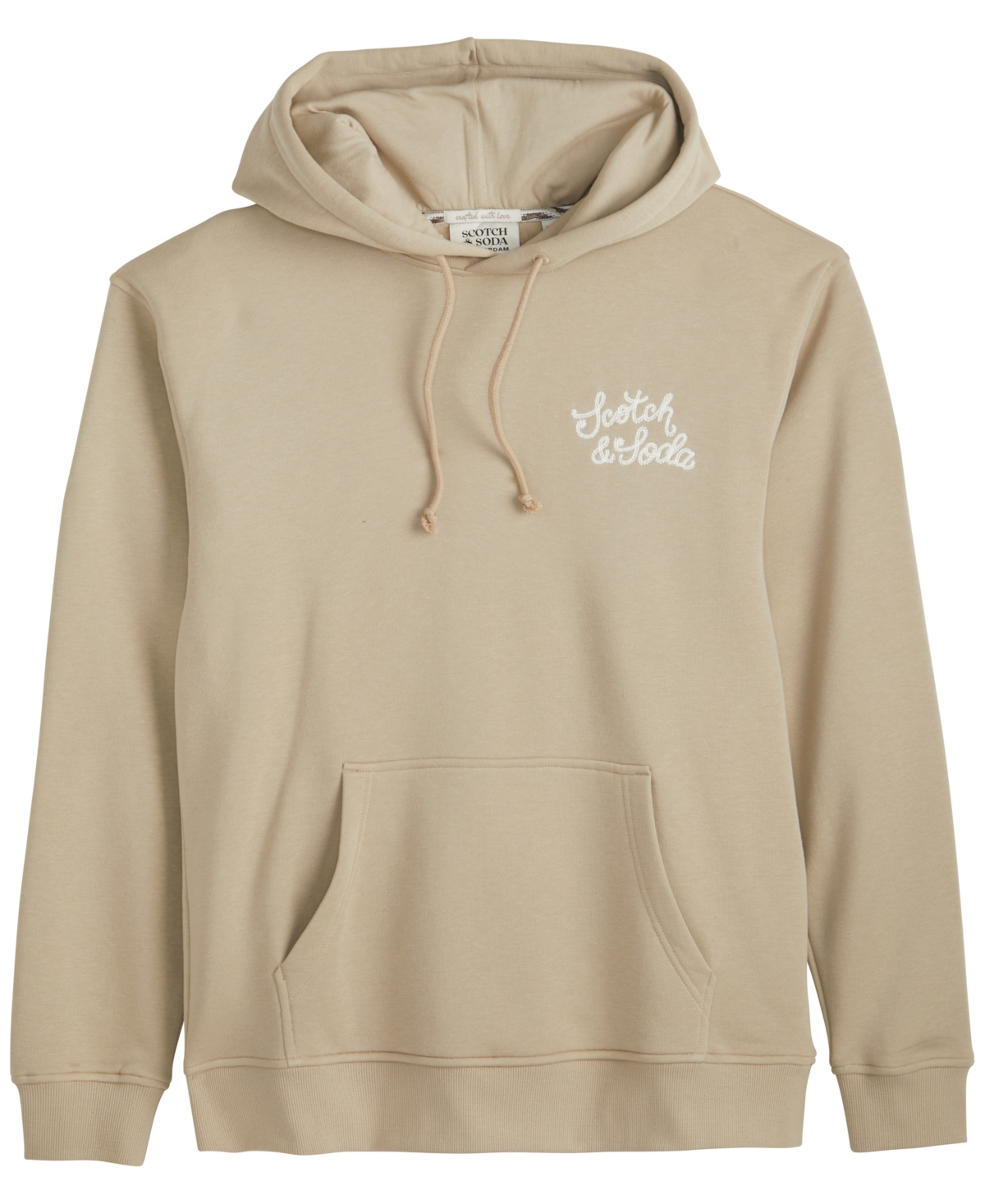 Click here for Scotch & Soda Mens Relaxed Fit Graphic Hoodie - Pl... prices