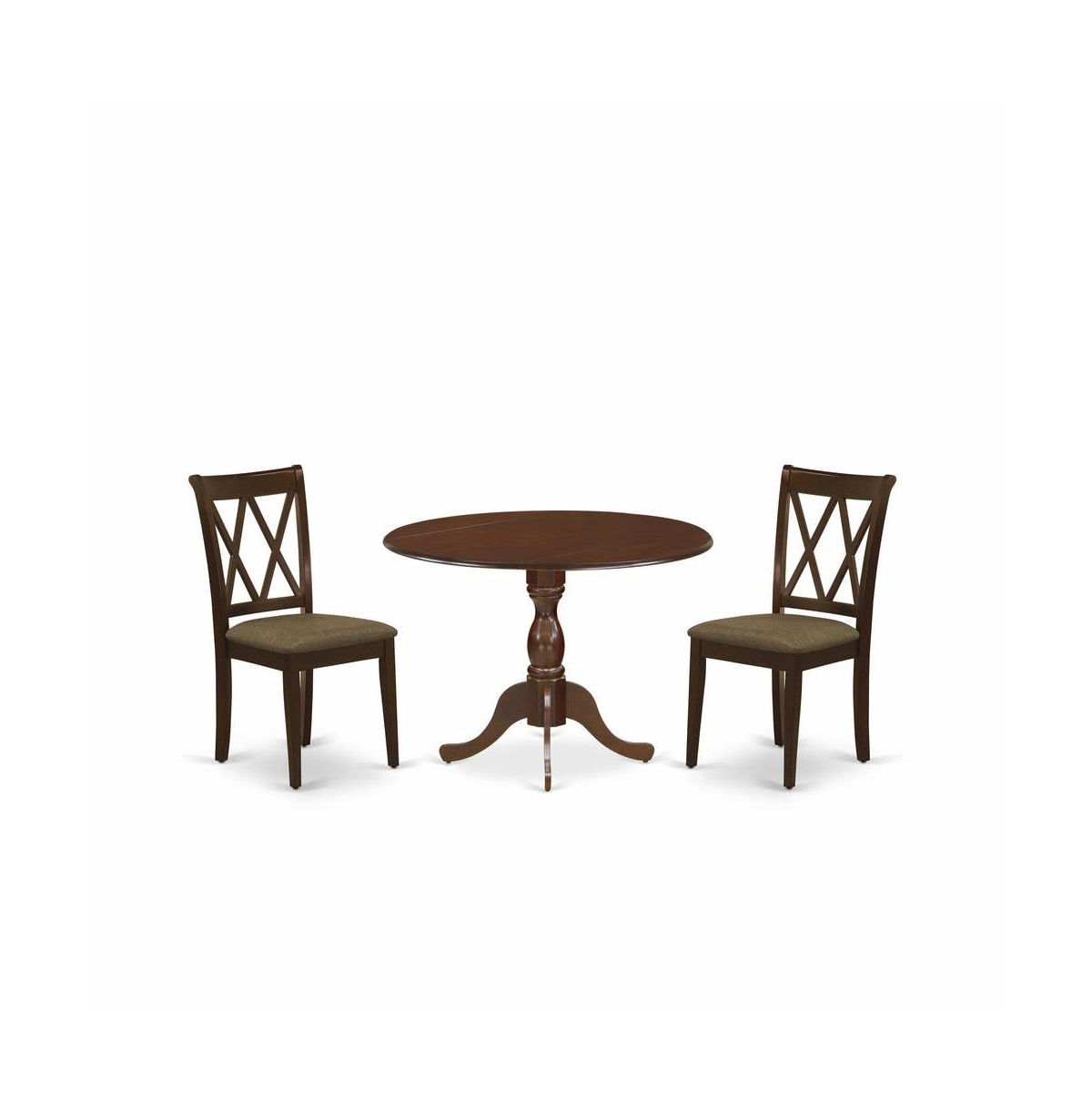 Click here for East West Furniture DMCL3-mah-c 3 Piece Dining Roo... prices