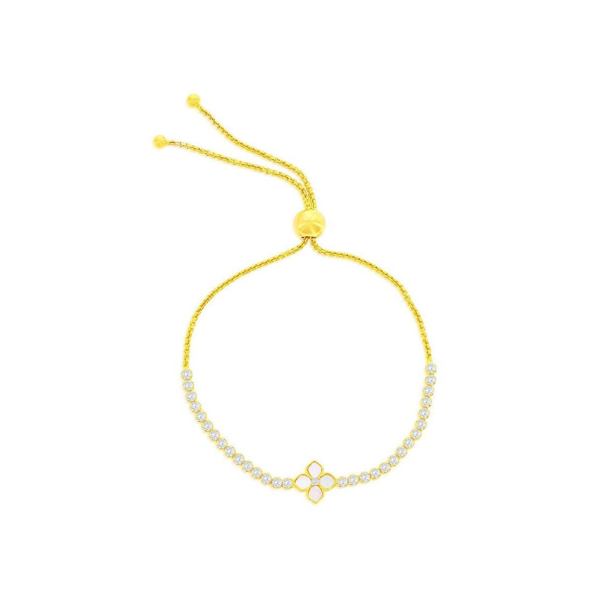 Click here for Caribbean Treasures Sterling Silver  Flower Mop Ce... prices