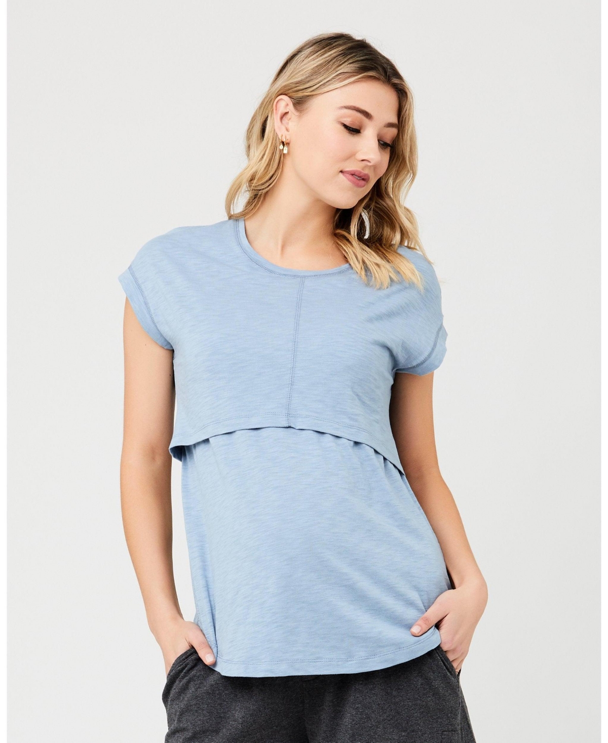 Click here for Ripe Maternity Maternity Ripe Richie Nursing Tee -... prices