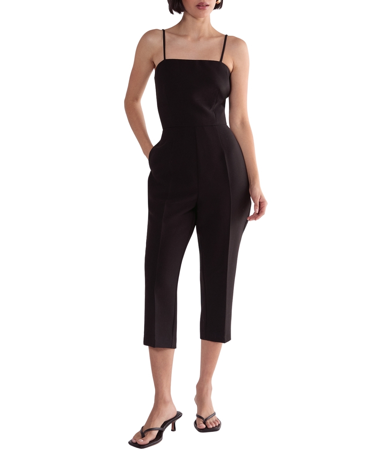 Click here for Nasty Gal Womens Tailored Capri Square Neck Playsu... prices