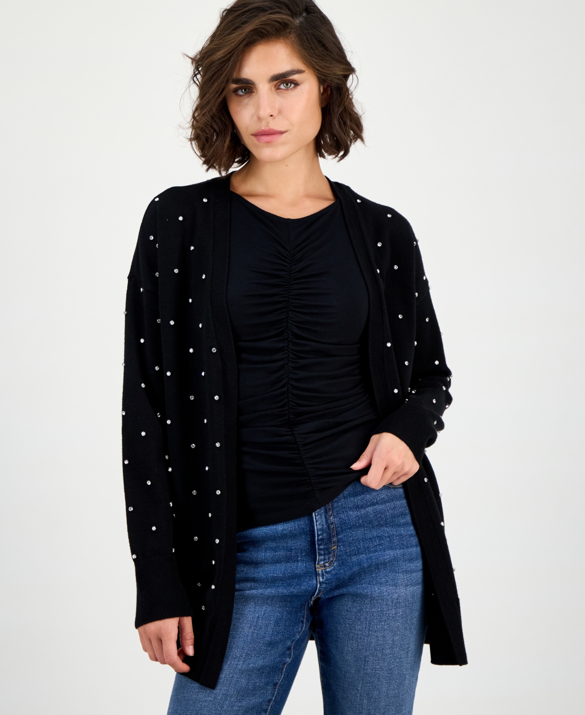 Click here for I.n.c. International Concepts Womens Allover Embel... prices