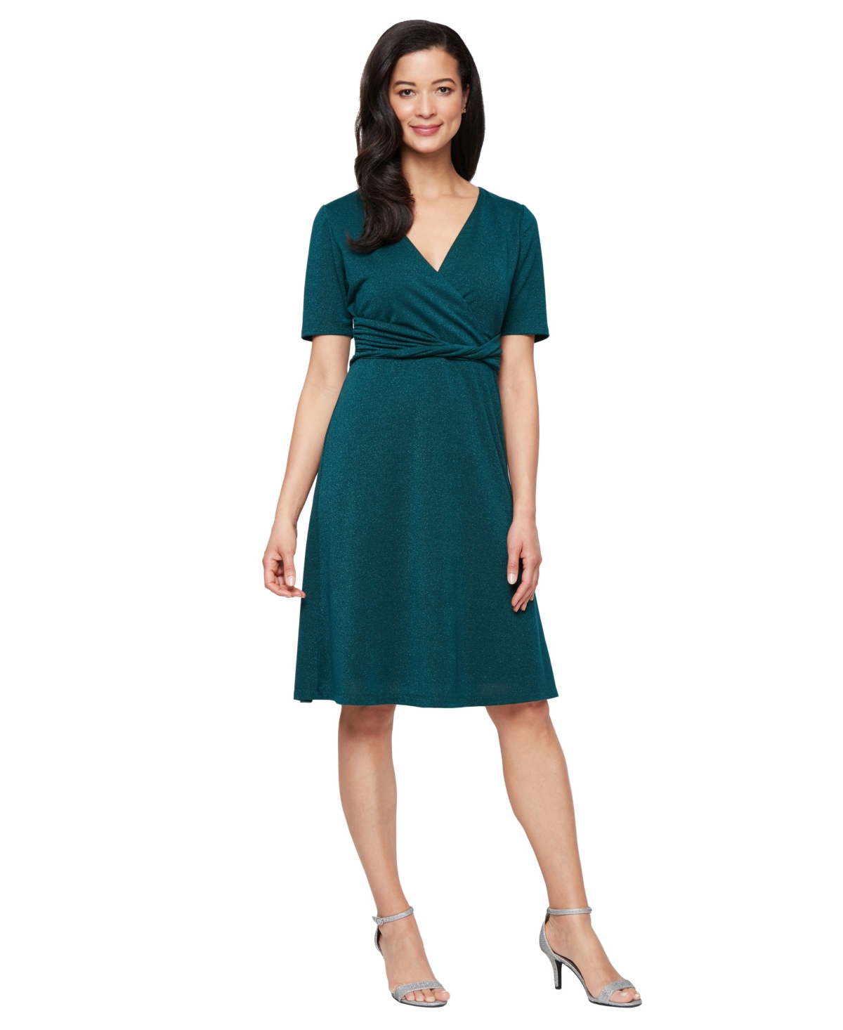 Click here for Sl Fashions Womens Novelty Crochet Knit Midi Dress... prices