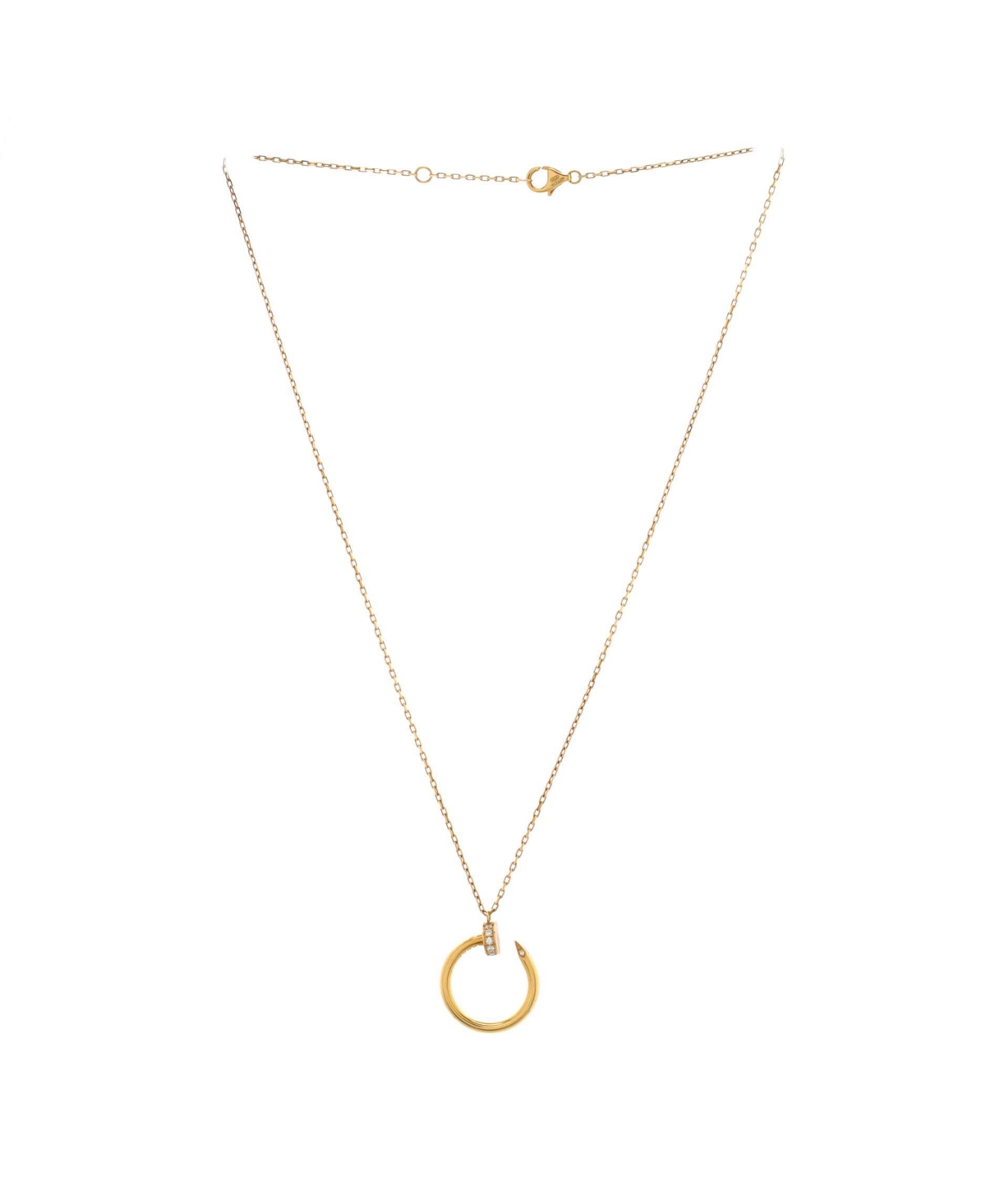 Click here for Pre-Owned Cartier Juste un Clou Pendant Necklace -... prices