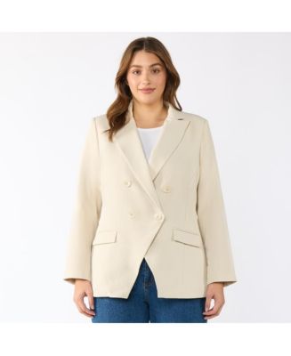 Estelle Women's Courtney Boucle Blazer - Macy's
