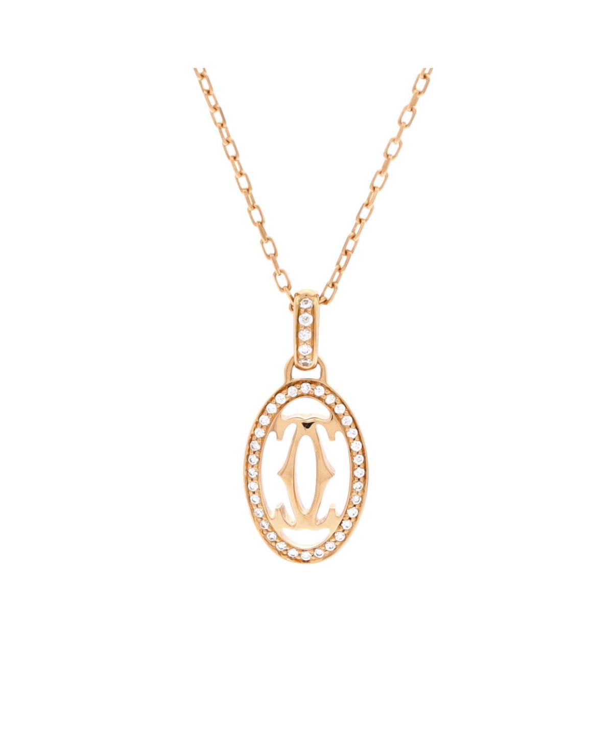 Click here for Pre-Owned Cartier Double C de Cartier Pendant Neck... prices