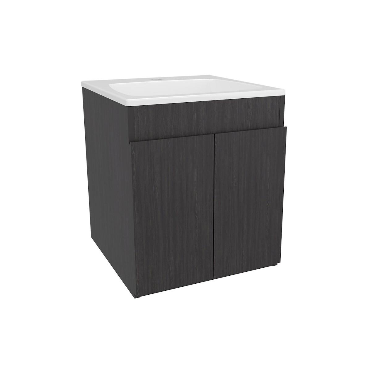 Click here for Tuhome Bathroom Vanity 45 Meka Black Mdf - Black prices