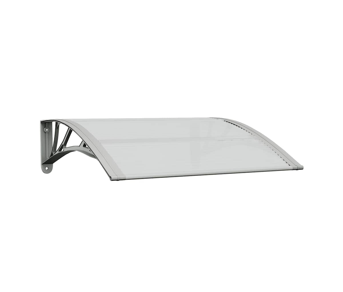 Click here for Door Canopy Grey Polycarbonate 31.5 in x 29.5 in D... prices