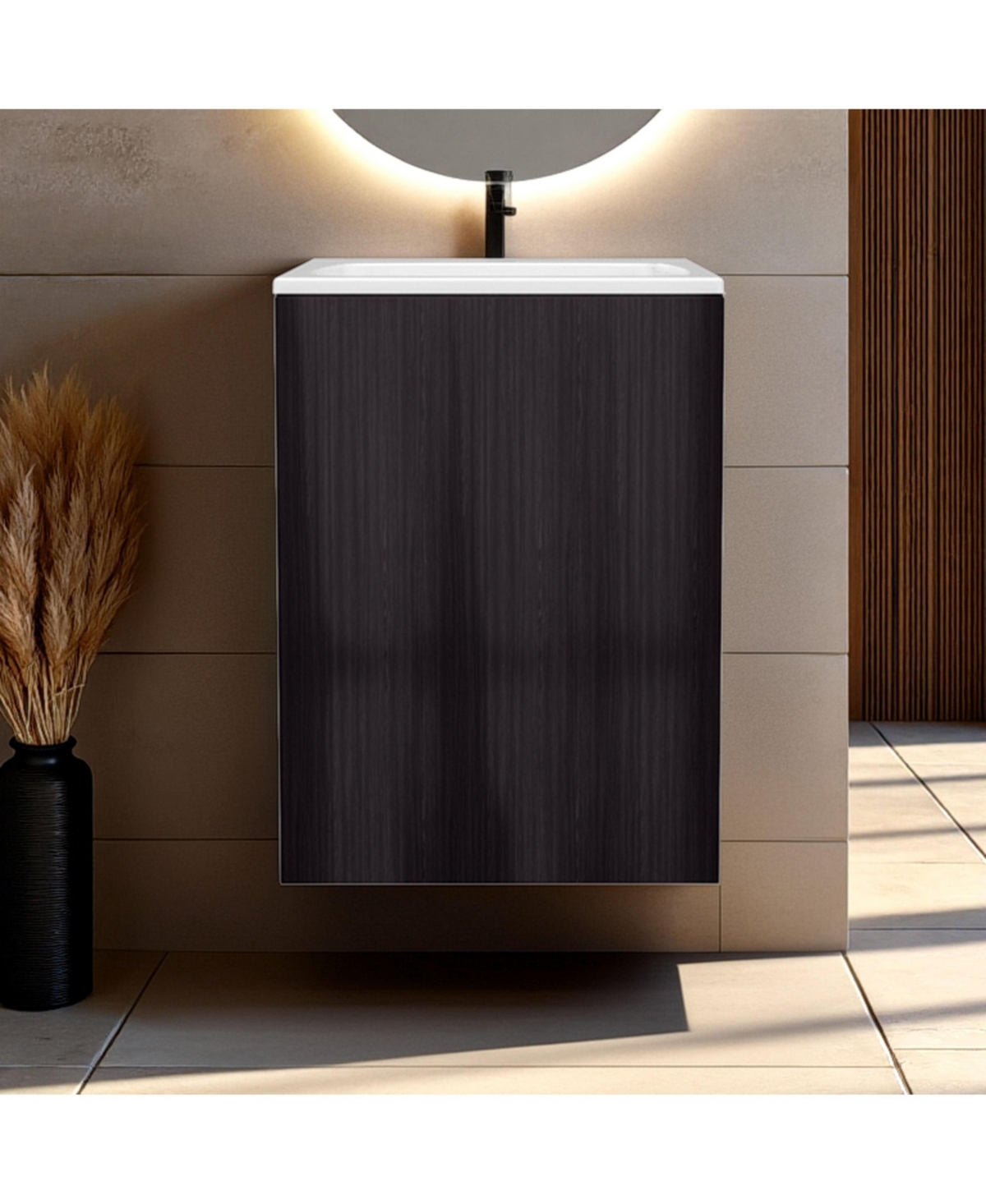 Click here for Fm Furniture Siena Compact Vanity Cabinet  Single... prices