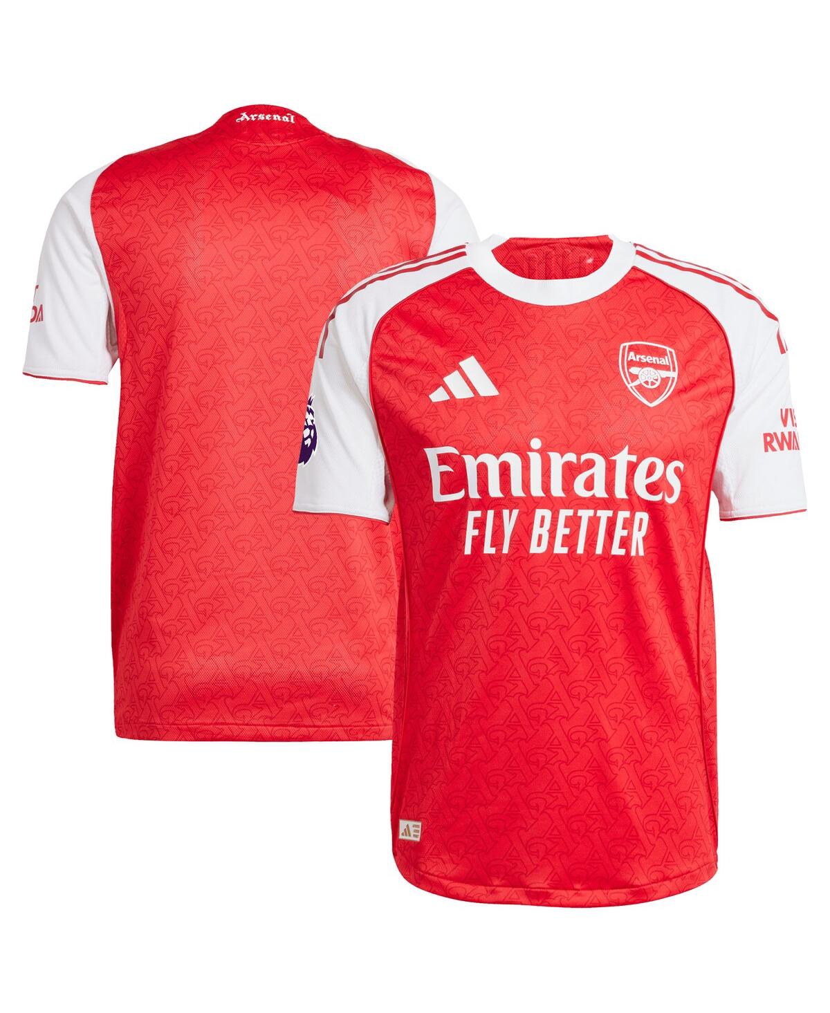 Click here for Adidas Mens Red Arsenal 2025/26 Home Authentic Jer... prices