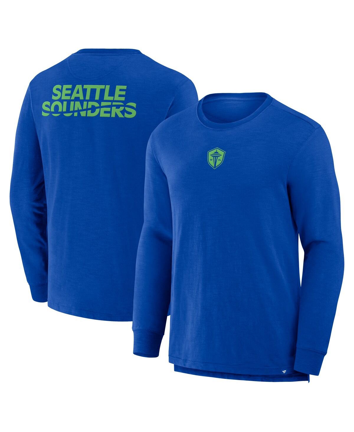Click here for Fanatics Mens Blue Seattle Sounders Fc Lob Attempt... prices
