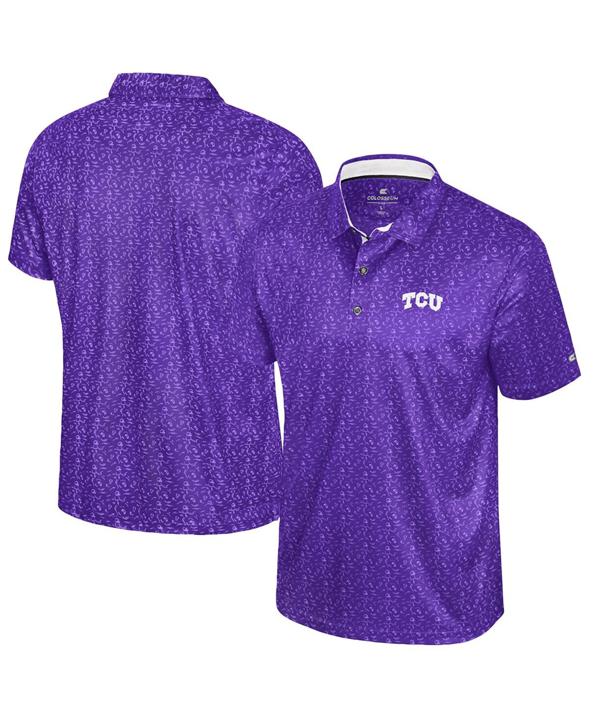 Click here for Colosseum Mens Purple Tcu Horned Frogs Football Pr... prices