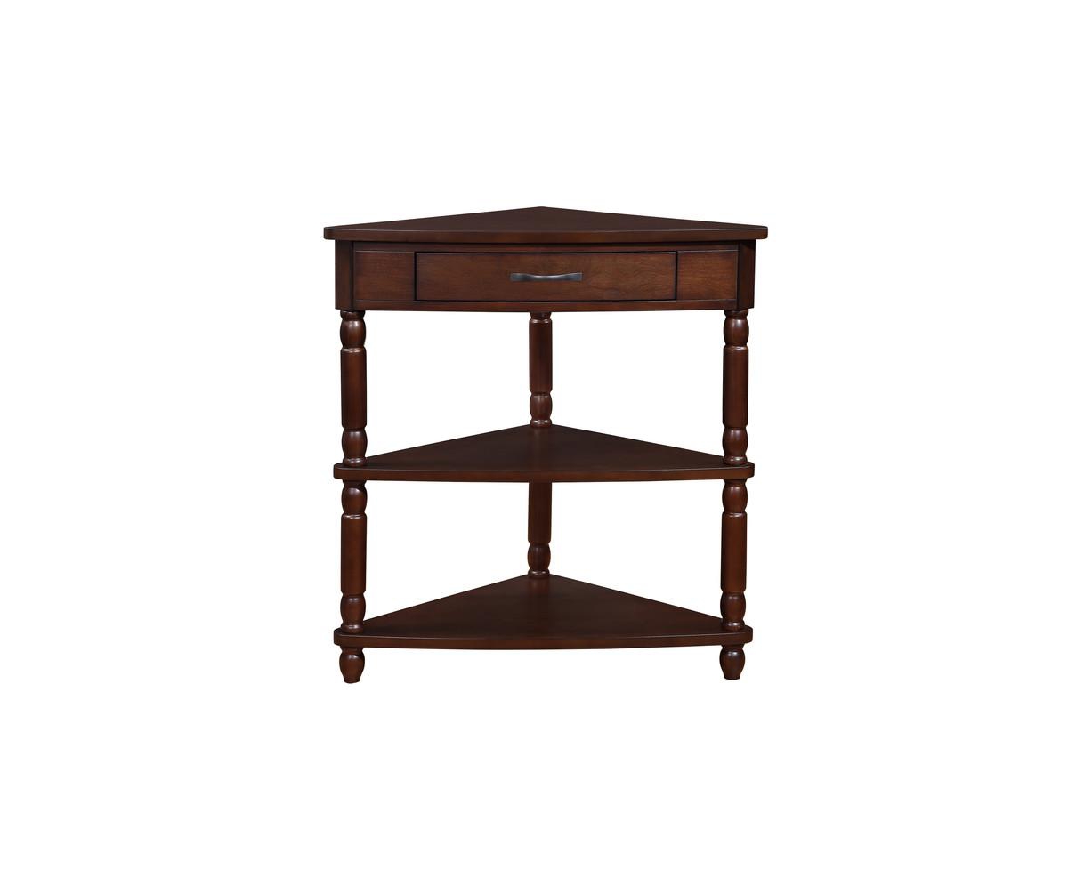 Click here for Casainc 33.8 Wood Corner Cabinet Side Table with 3... prices