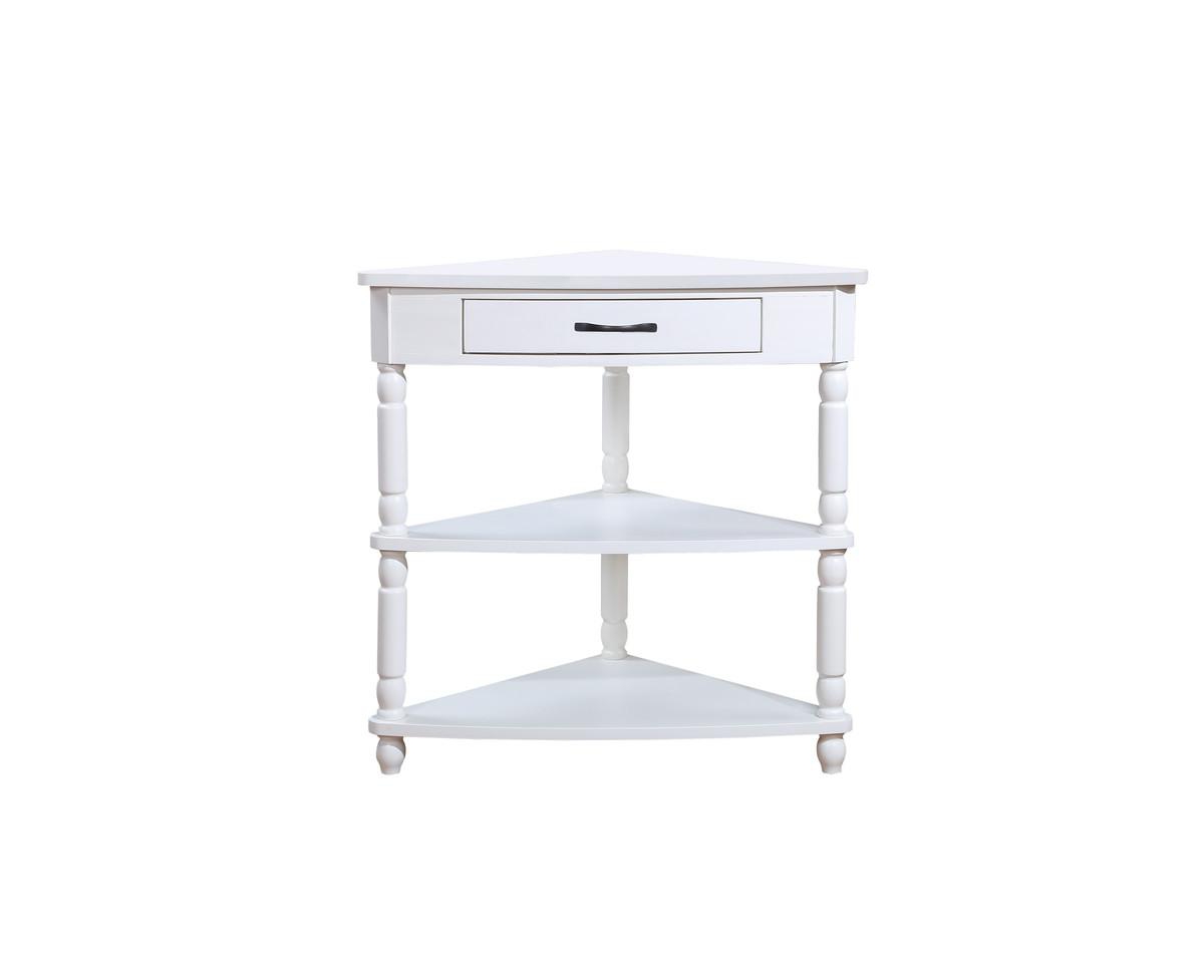 Click here for Casainc 33.8 Wood Corner Cabinet Side Table with 3... prices