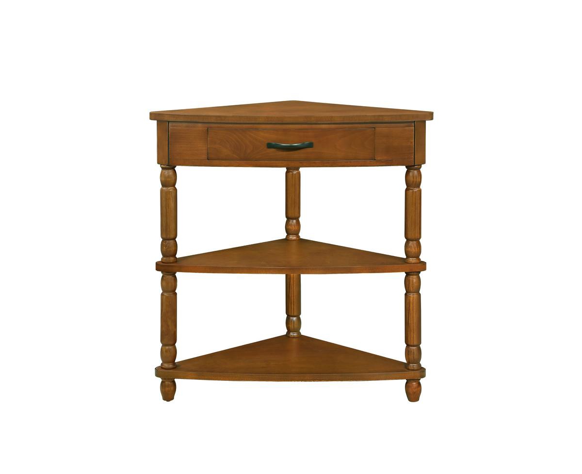 Click here for Casainc 33.8 Wood Corner Cabinet Side Table with 3... prices
