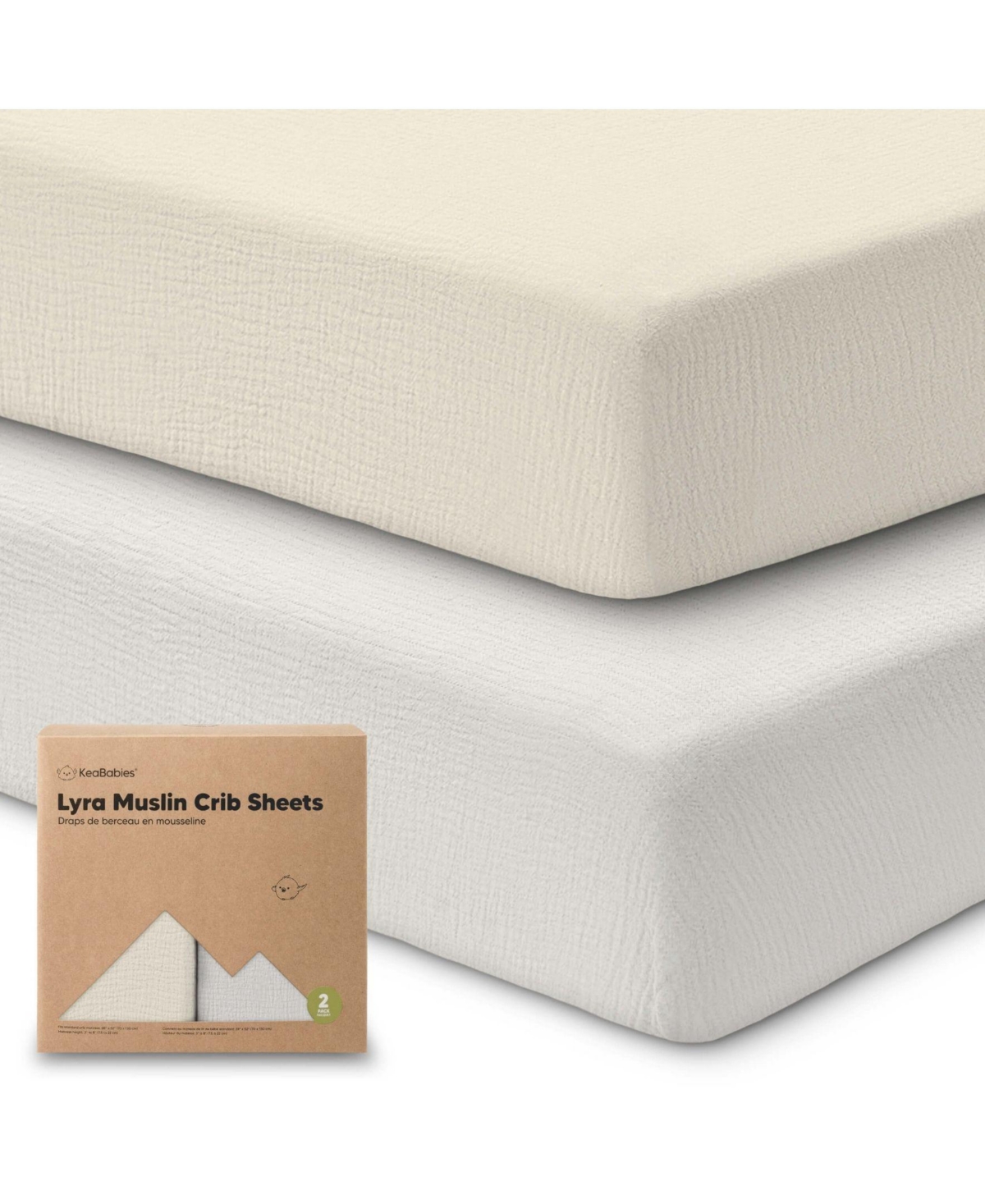 Click here for KeaBabies Lyra Muslin Crib Sheets for Boys  Girls... prices