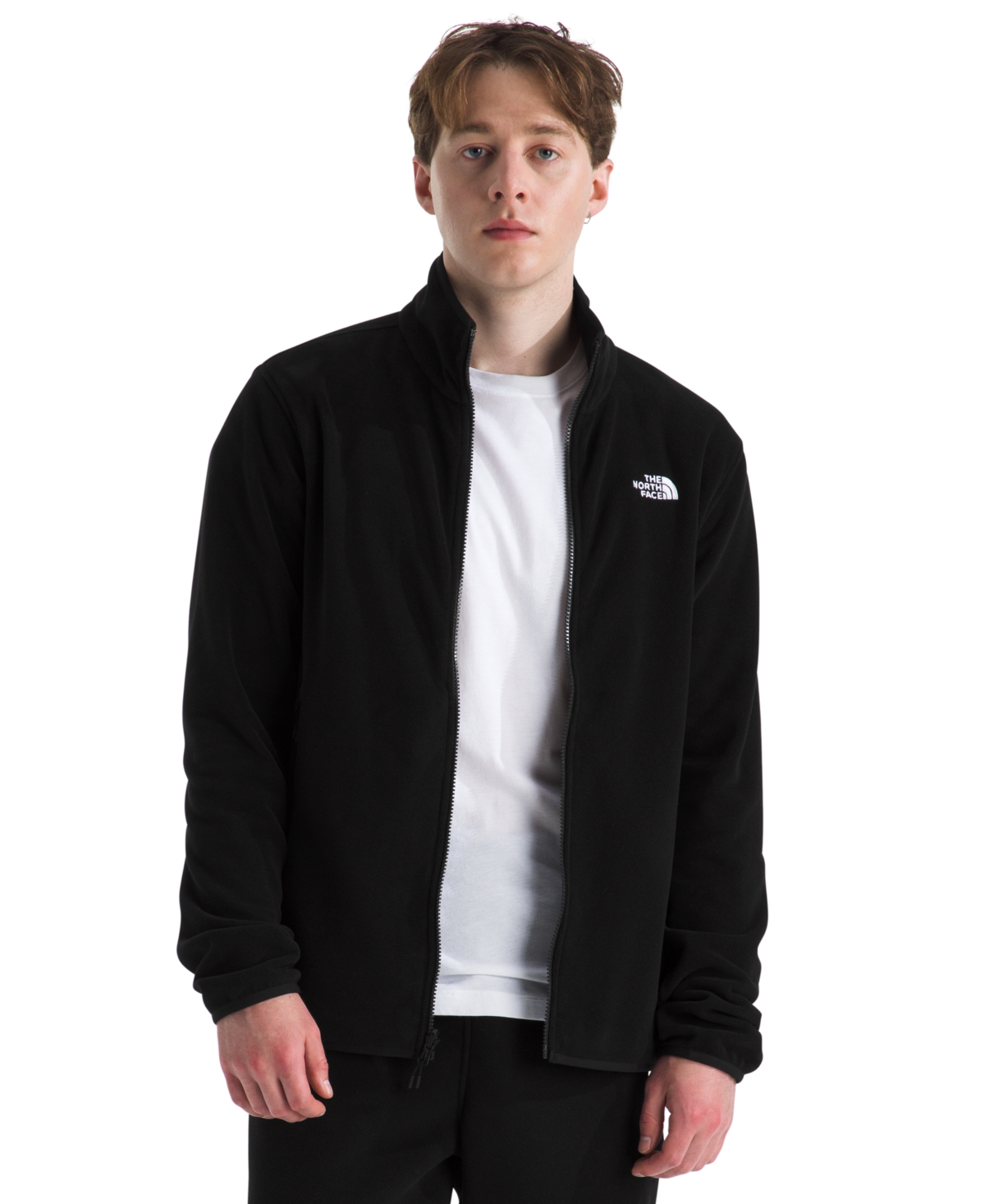 The North Face Mens Glacier Fleece Jacket - Black