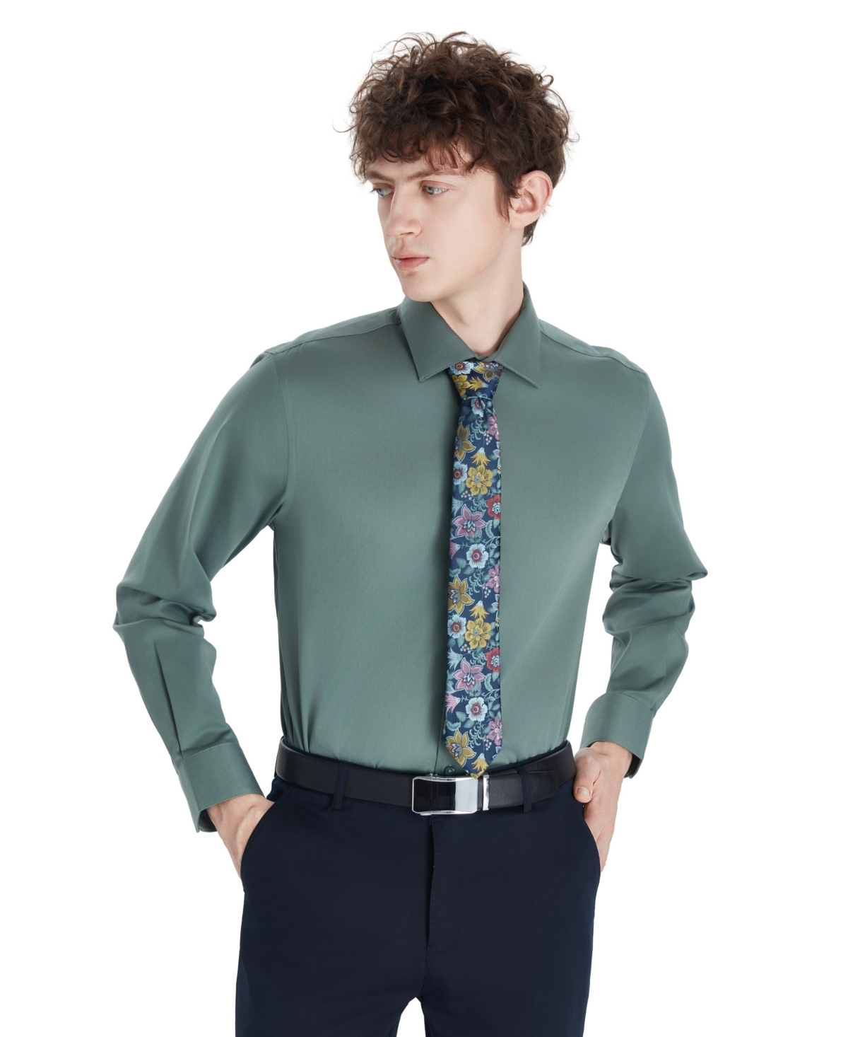 Click here for Bar Iii Mens Sateen Solid Dress Shirt  Macys Exclu... prices