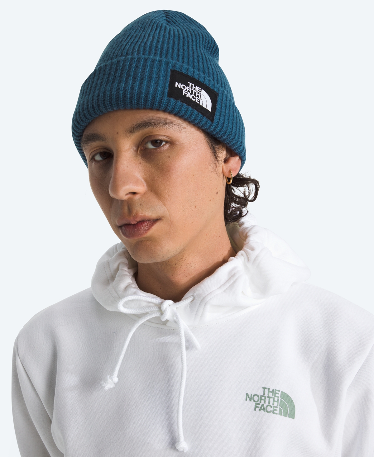 Click here for The North Face Mens Salty Lined Beanie - Shady Blu... prices