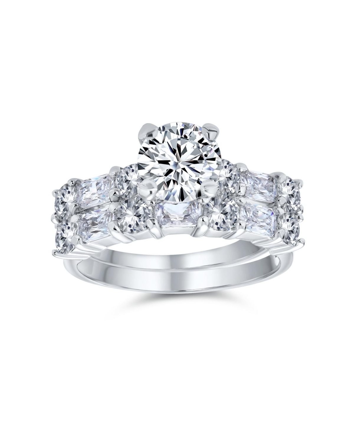Click here for Bling Jewelry Art Deco Style 2CT Cubic Zirconia Pr... prices
