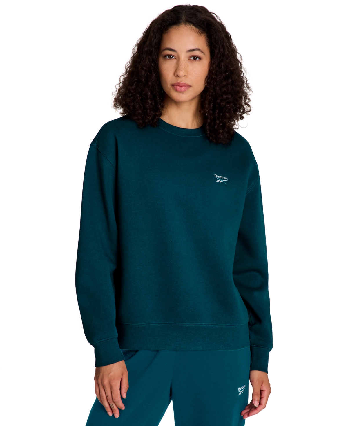 Click here for Reebok Womens Crewneck Top - Retro Teal prices