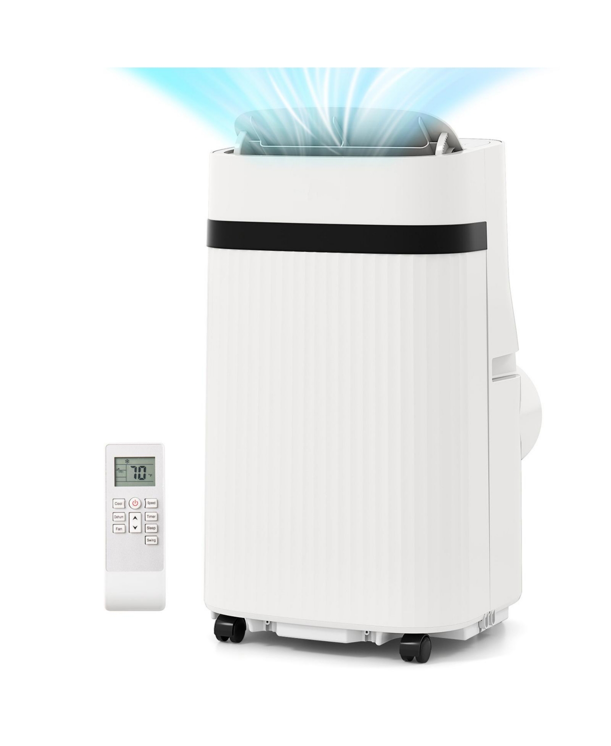 Click here for Gymax 12000 Btu Portable Air Conditioner w/ Fan &... prices