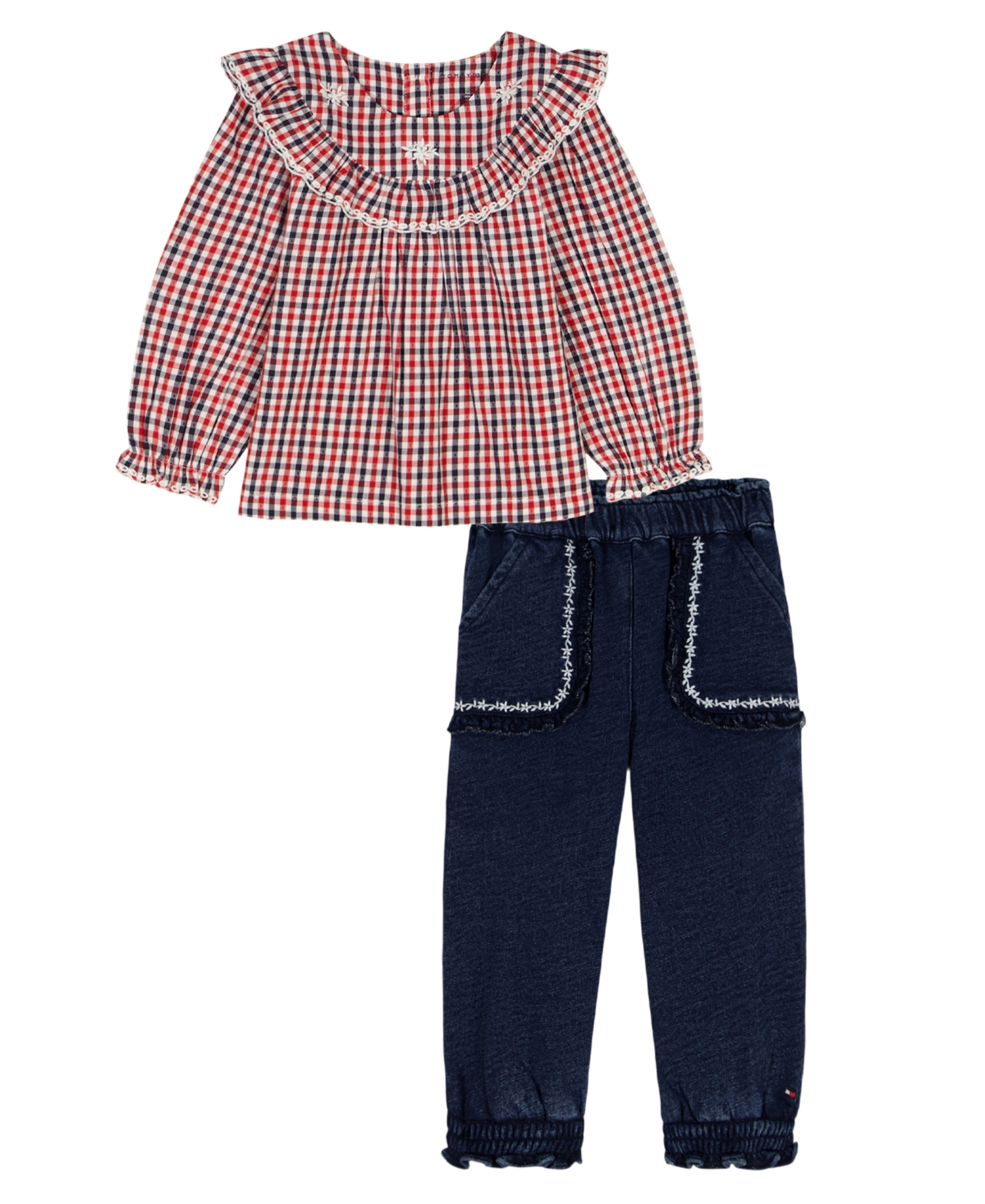Click here for Tommy Hilfiger Baby Girls 2-Piece Dobby Peasant To... prices