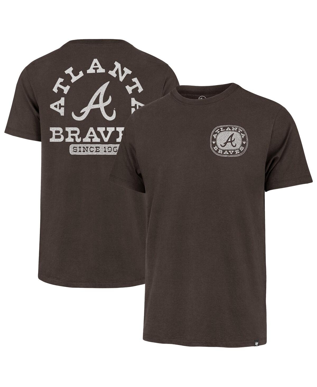 Click here for 47 Brand Mens Brown Atlanta Braves Back Canyon Fra... prices