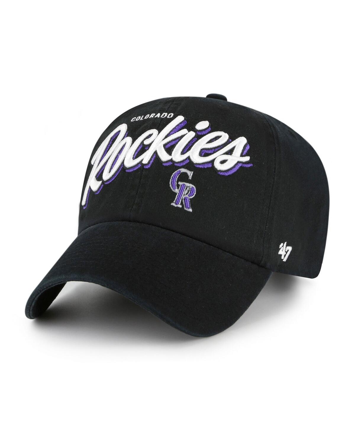 Click here for 47 Brand Womens Black Colorado Rockies Ariana Clea... prices