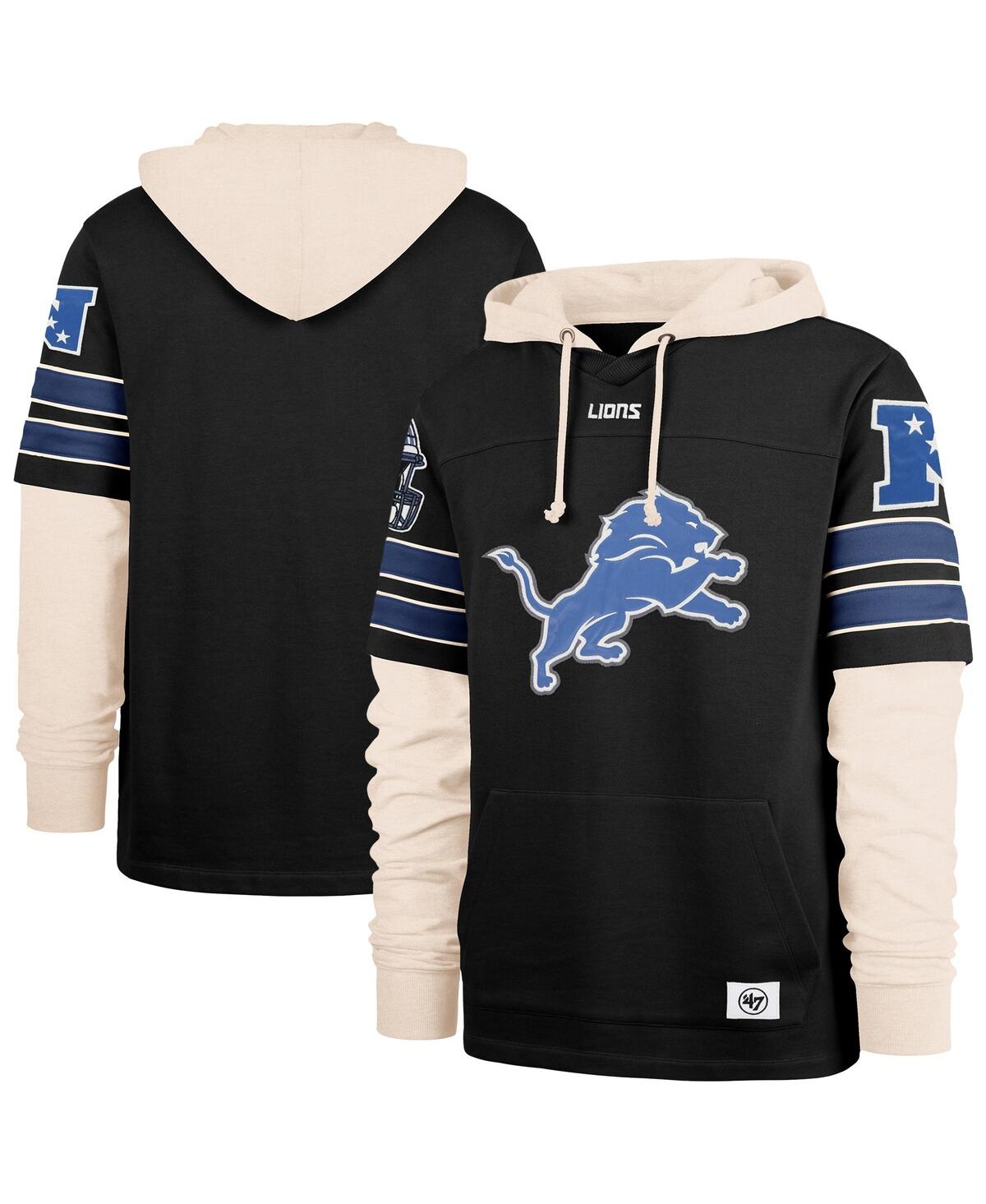Click here for 47 Brand Mens Black Detroit Lions Split Zone Corne... prices