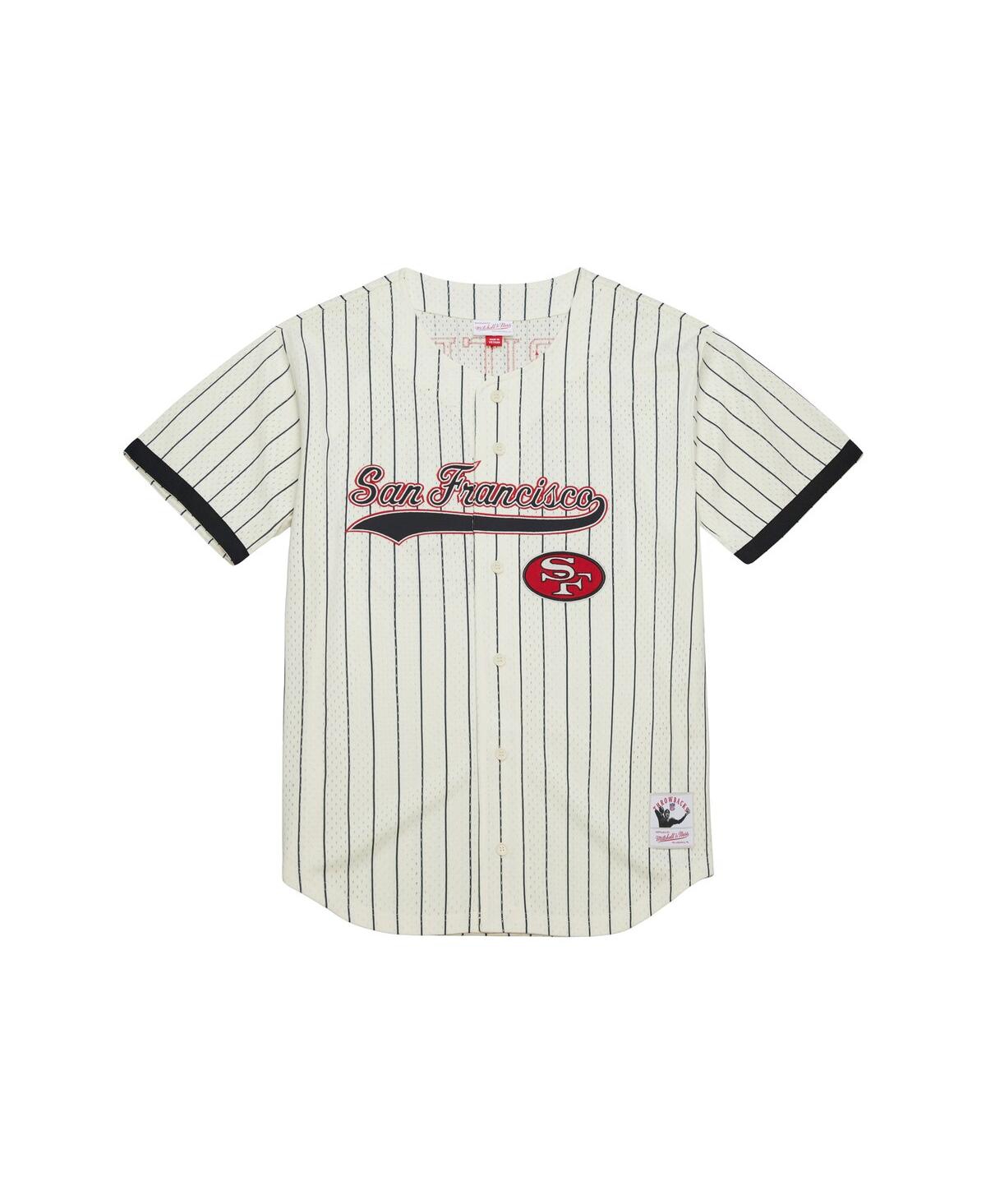 Click here for Mitchell & Ness Mens Jerry Rice Cream San Francisc... prices