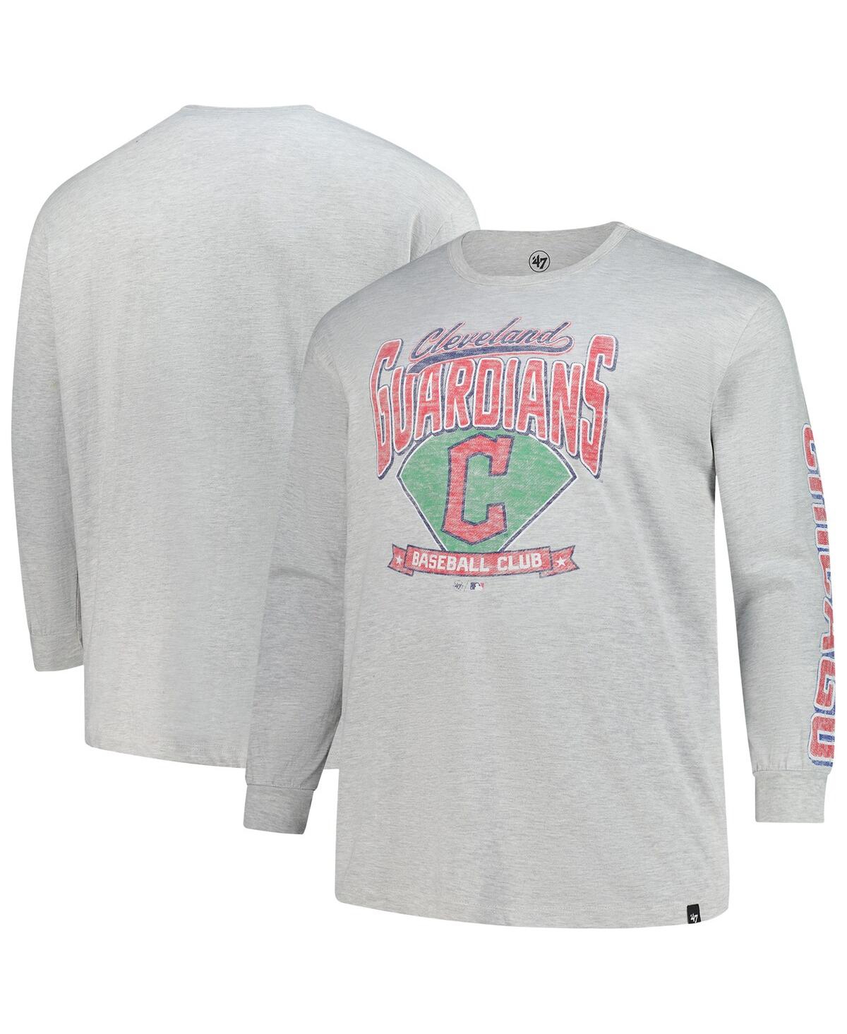 Click here for 47 Brand MensÂ Gray Cleveland Guardians Big Tall D... prices