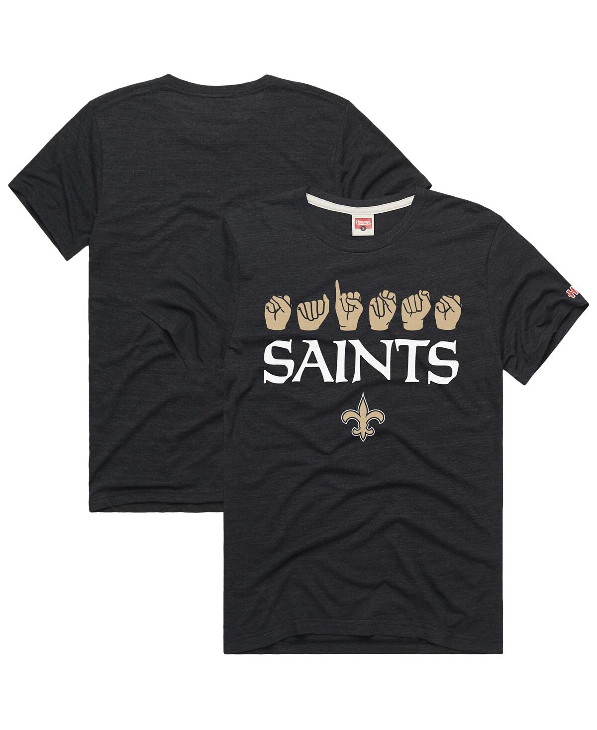 Click here for Homage Mens and Womens Black New Orleans Saints Nf... prices