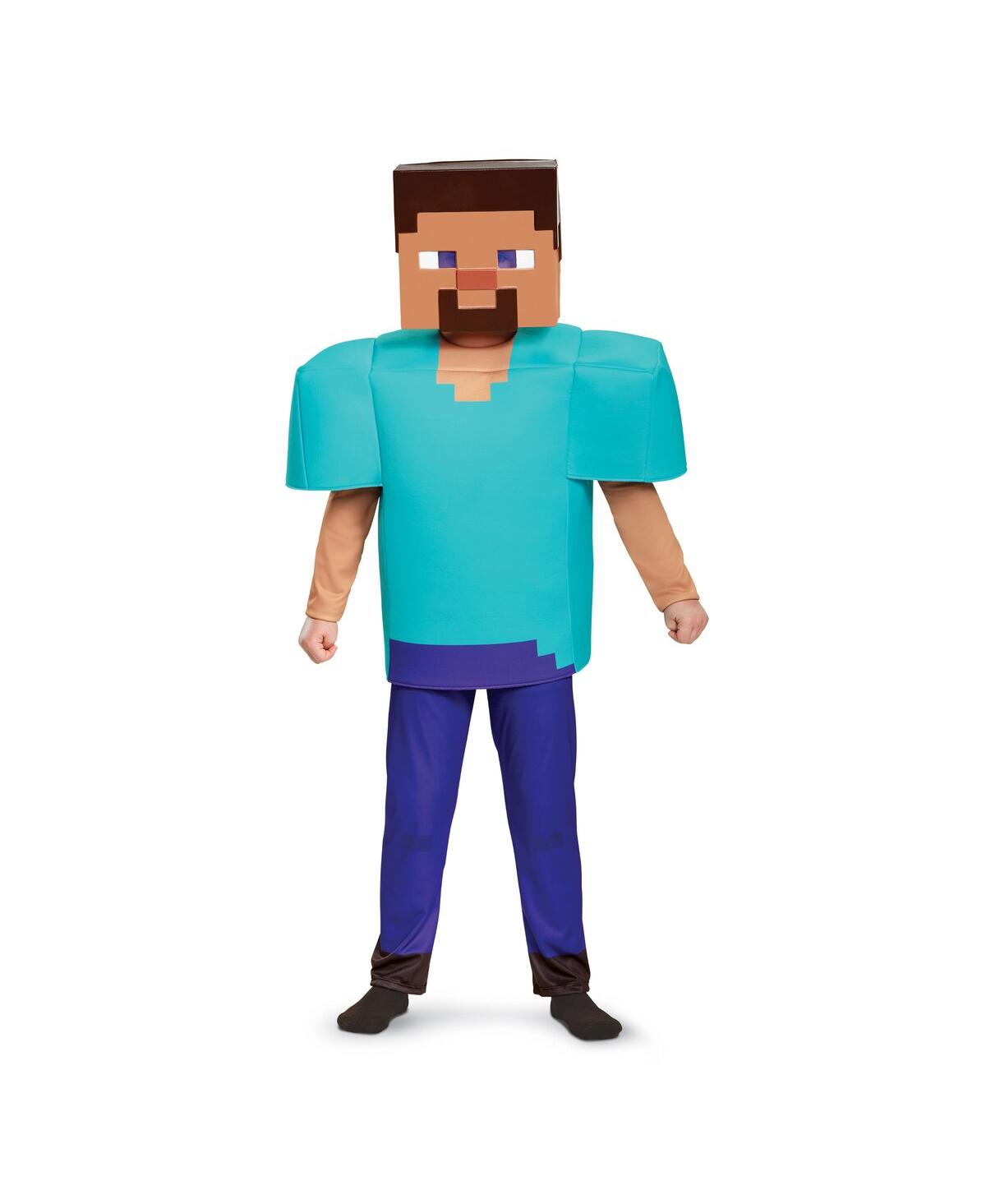 Click here for Disguise Big Boys and Girls Minecraft Steve Deluxe... prices