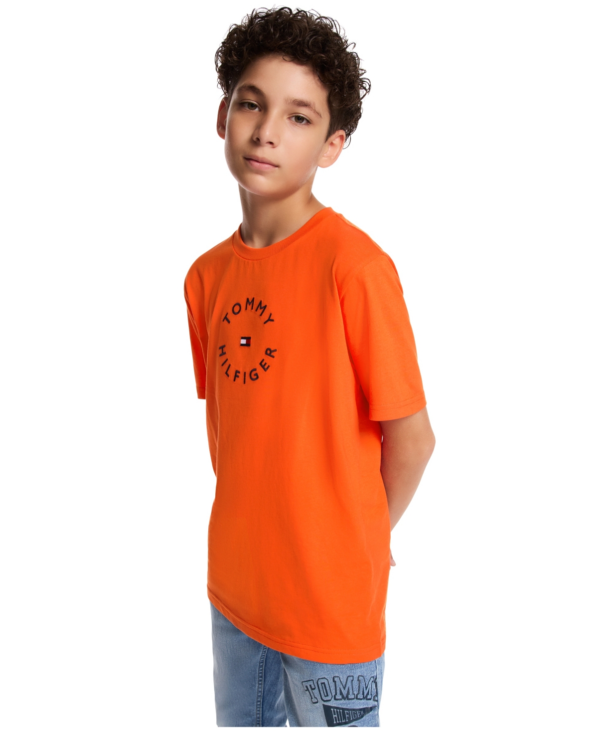 Click here for Tommy Hilfiger Big Boys Essential Lockup Short Sle... prices