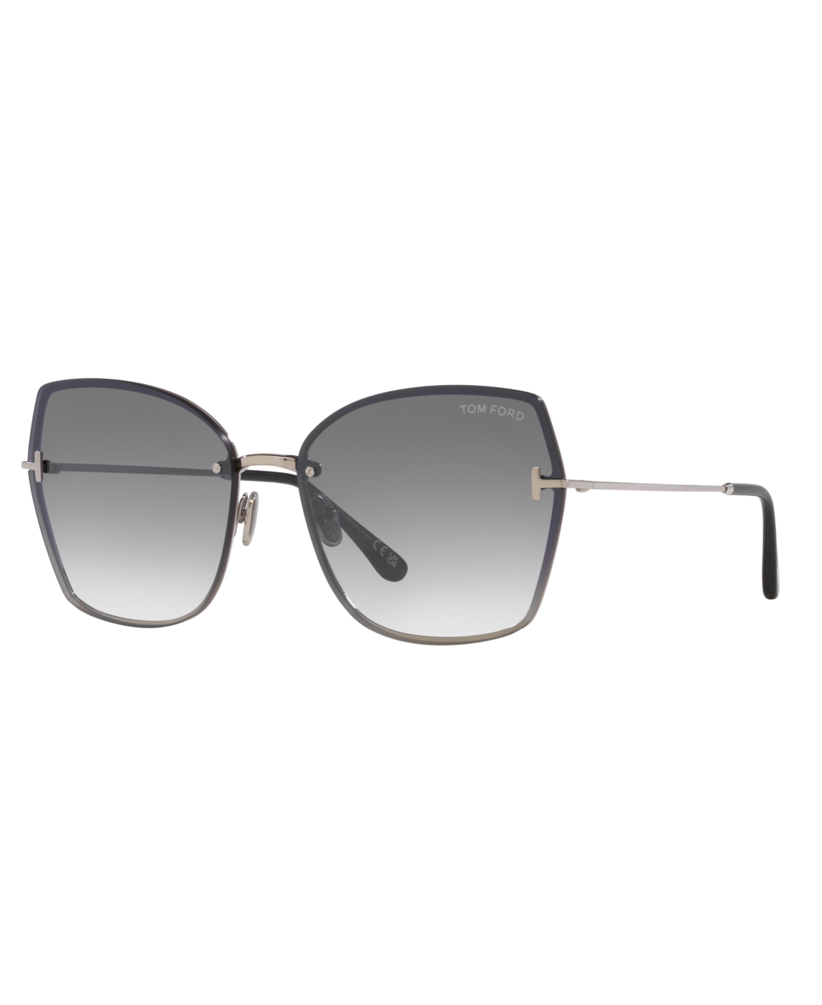 Click here for Tom Ford Womens Nickie-02 Butterfly Sunglasses  TR... prices